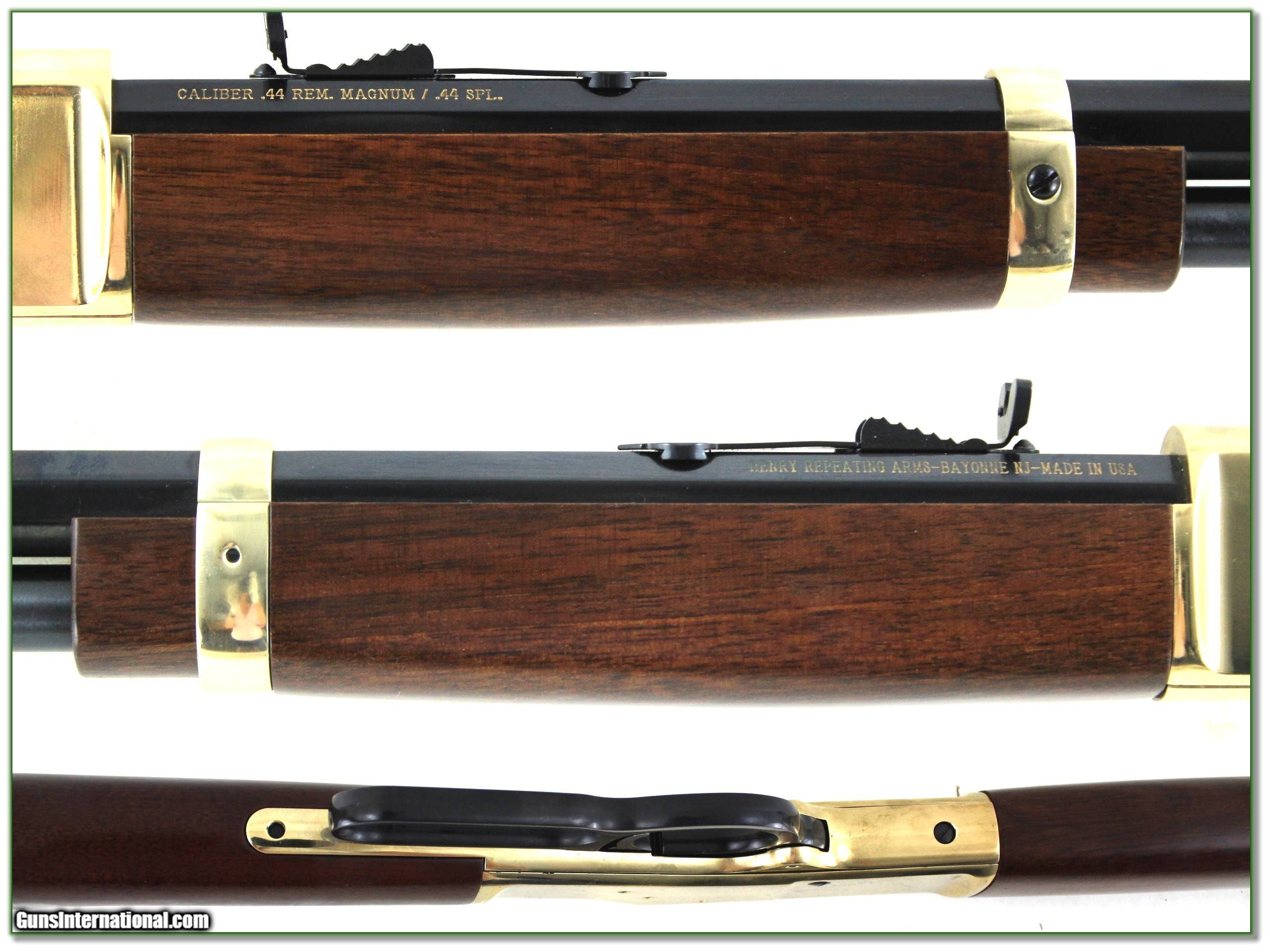 Henry Golden Boy 44 Mag 20in Octagonal unfired in box