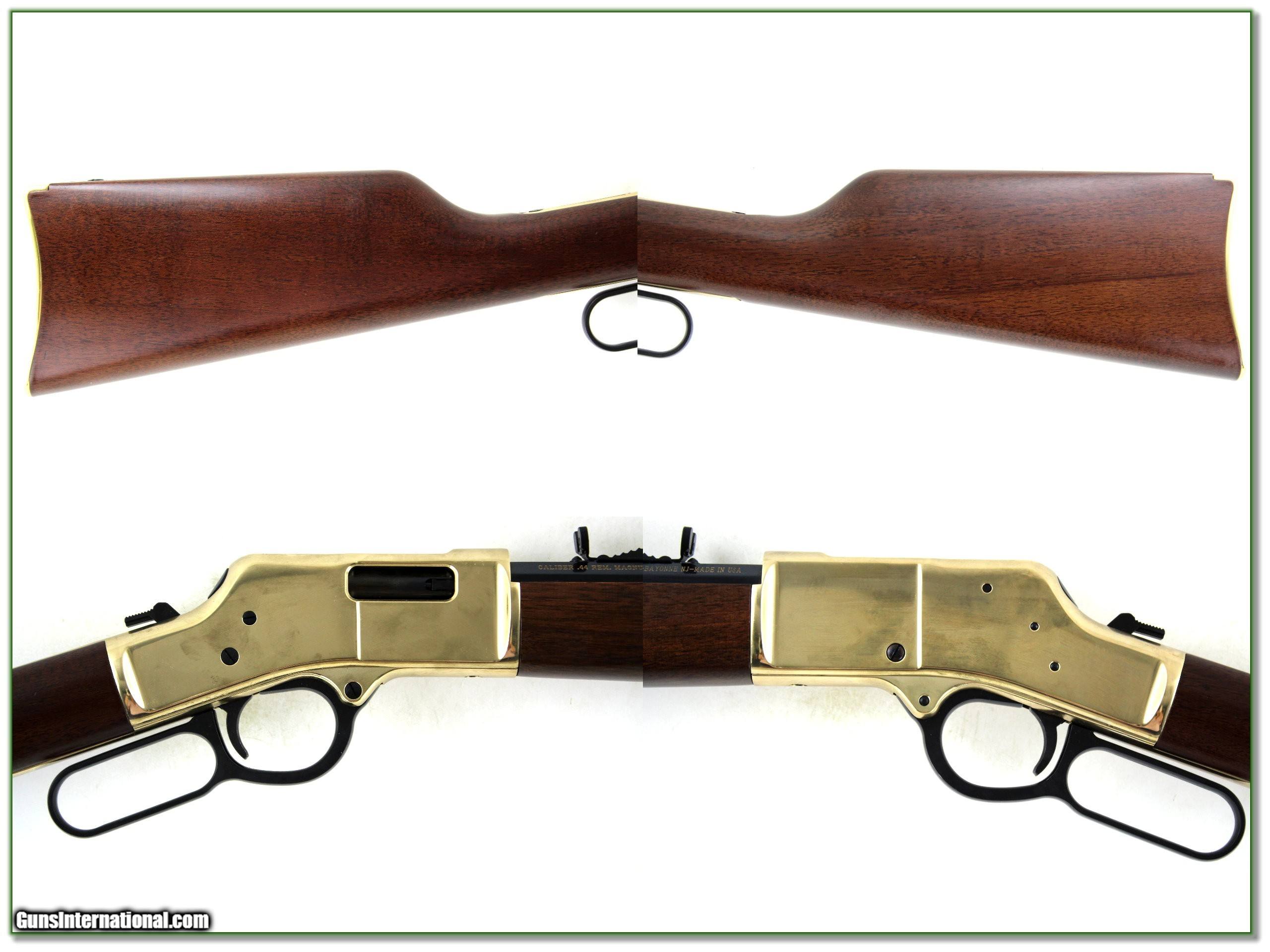 Henry Golden Boy 44 Mag 20in Octagonal unfired in box