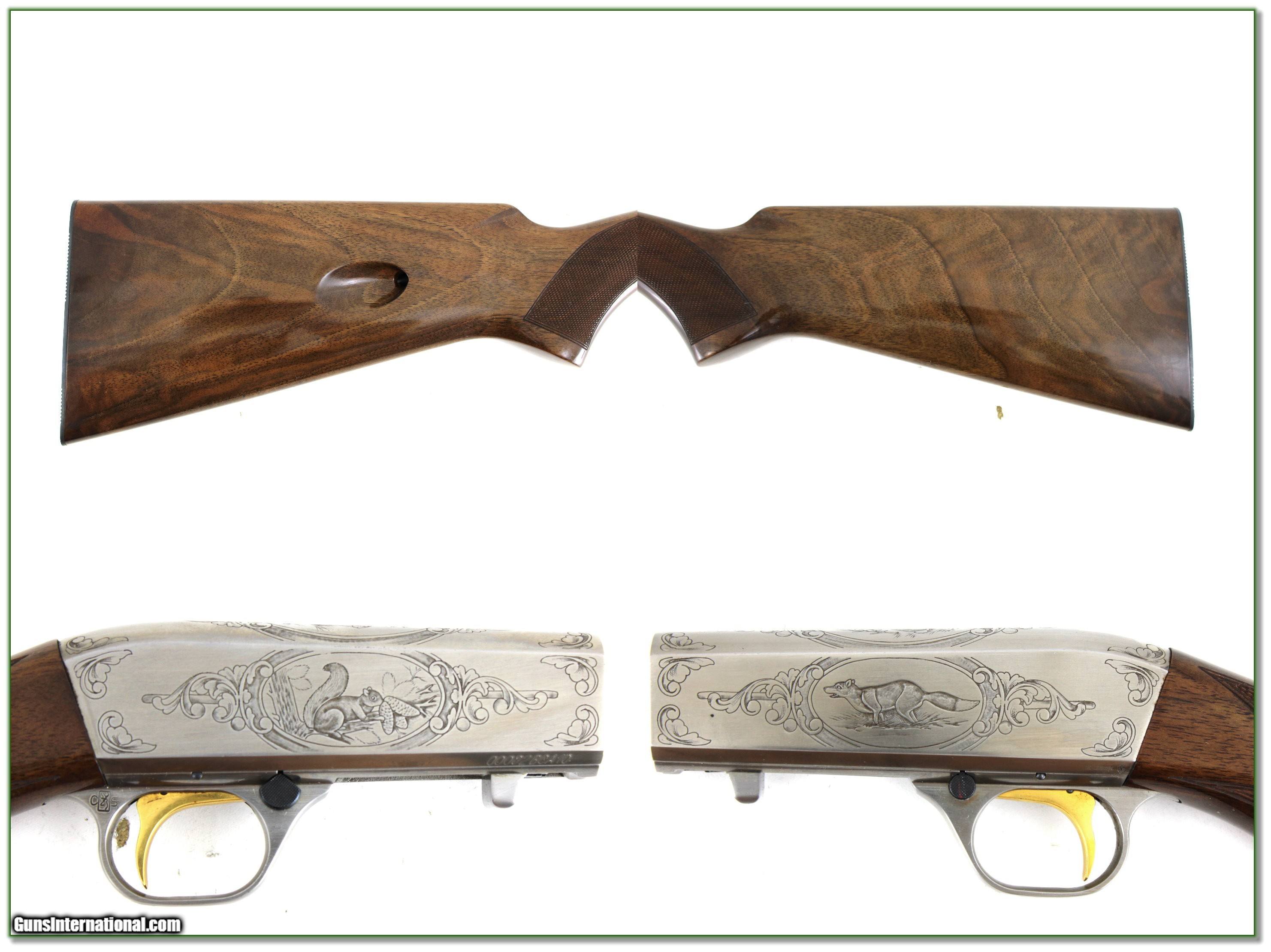 Browning Belgium Custom Shop 22 Short hand engraved Grade II NIB