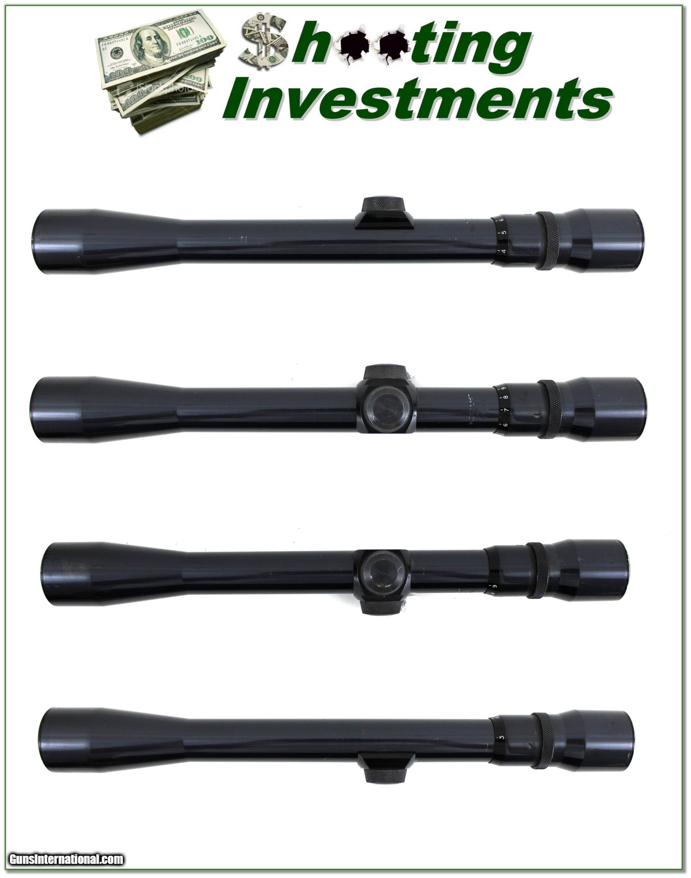 Weaver Vintage Medalist V9 3-9 power scope Gloss exc cond