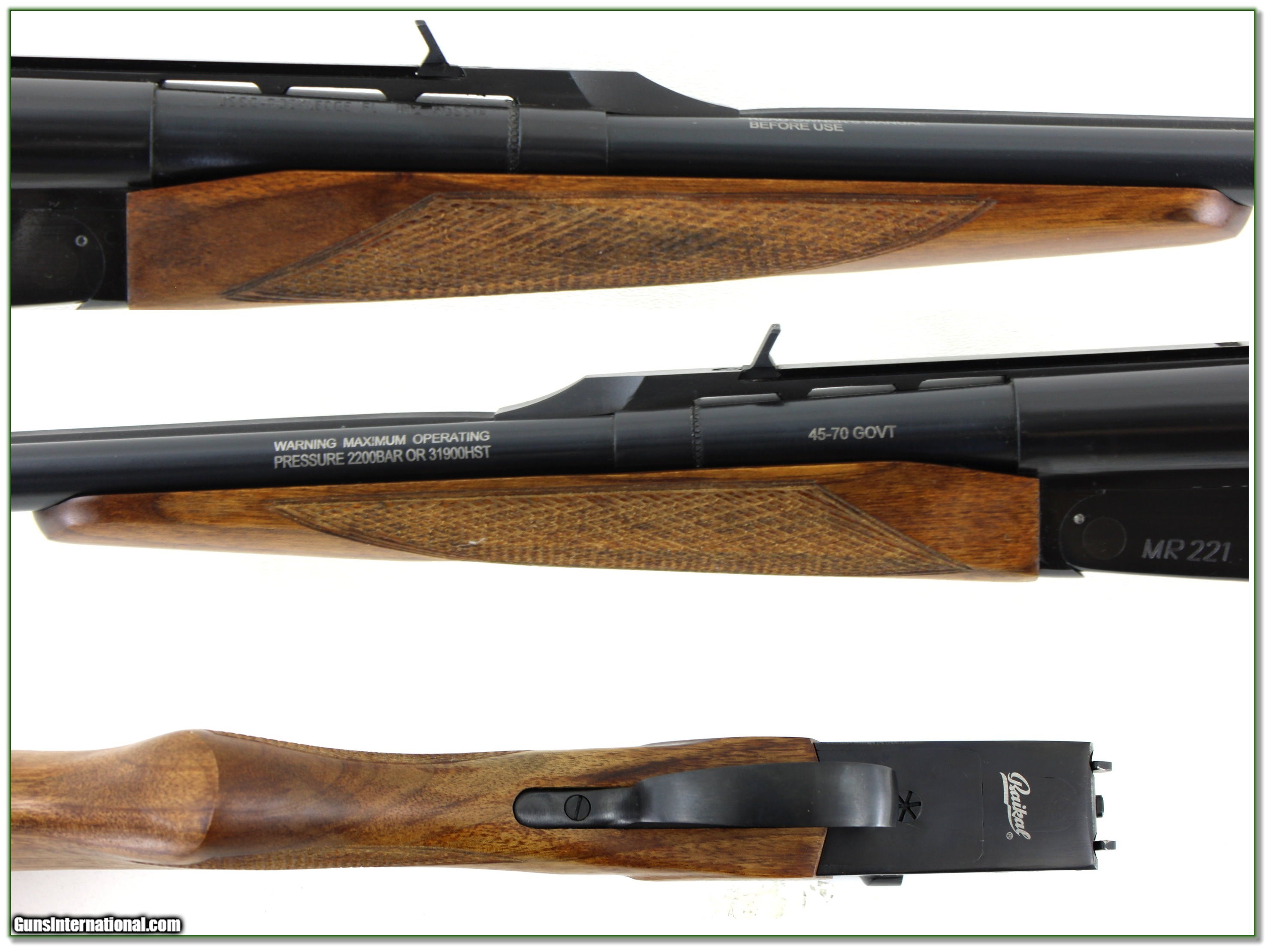 Baikal MR221 45-70 23.5” Double Rifle LNIB for sale