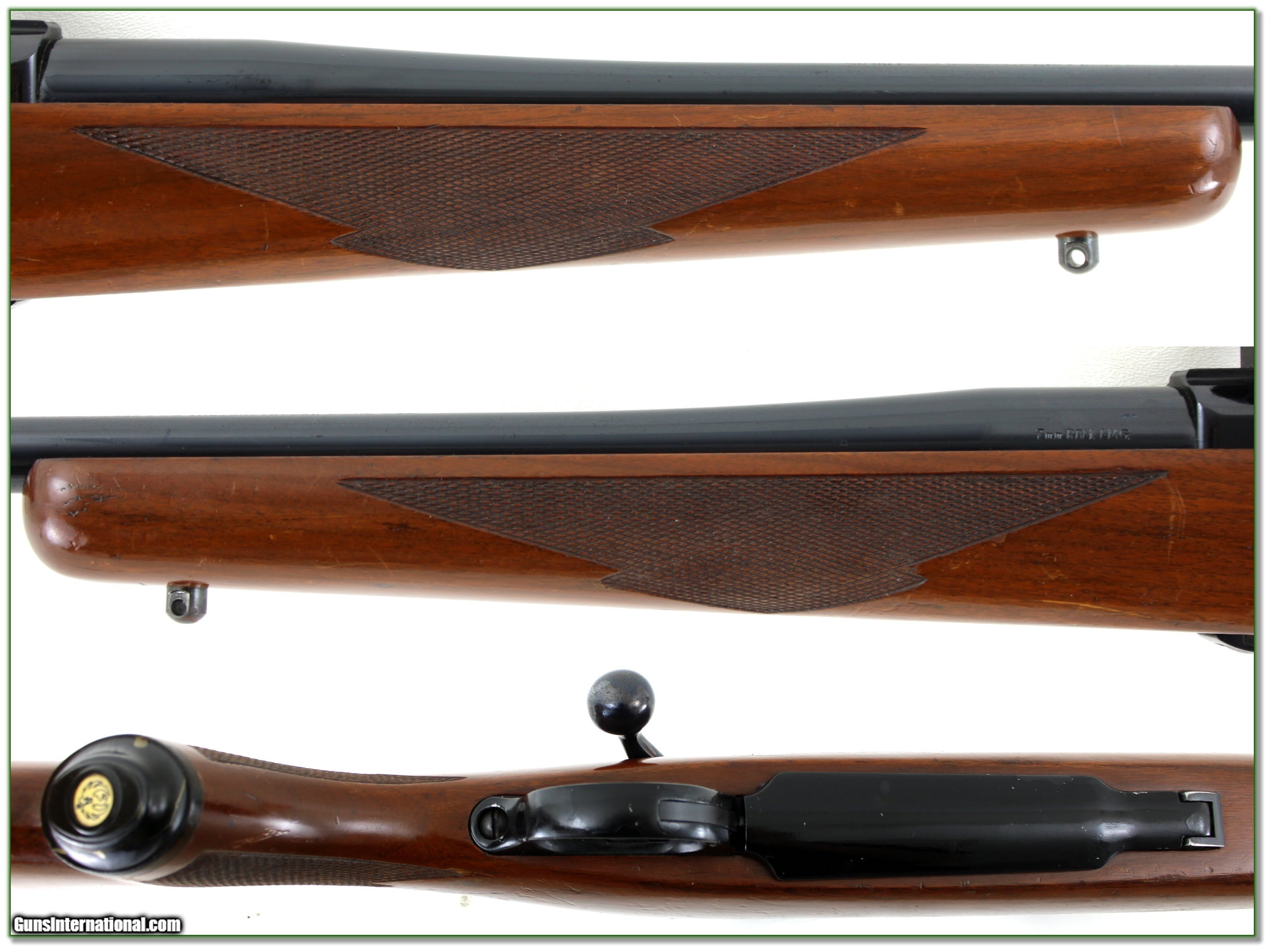 Ruger M77 7mm Rem Mag Red Pad 1980 24” Rifle for sale