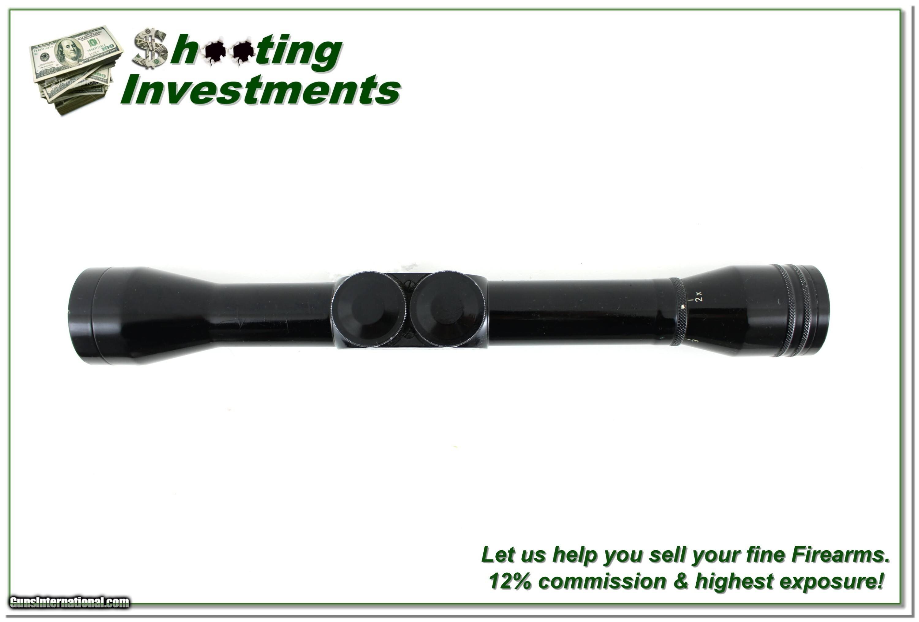 Weatherby Imperial vintage German 2-7x Rifle Scope