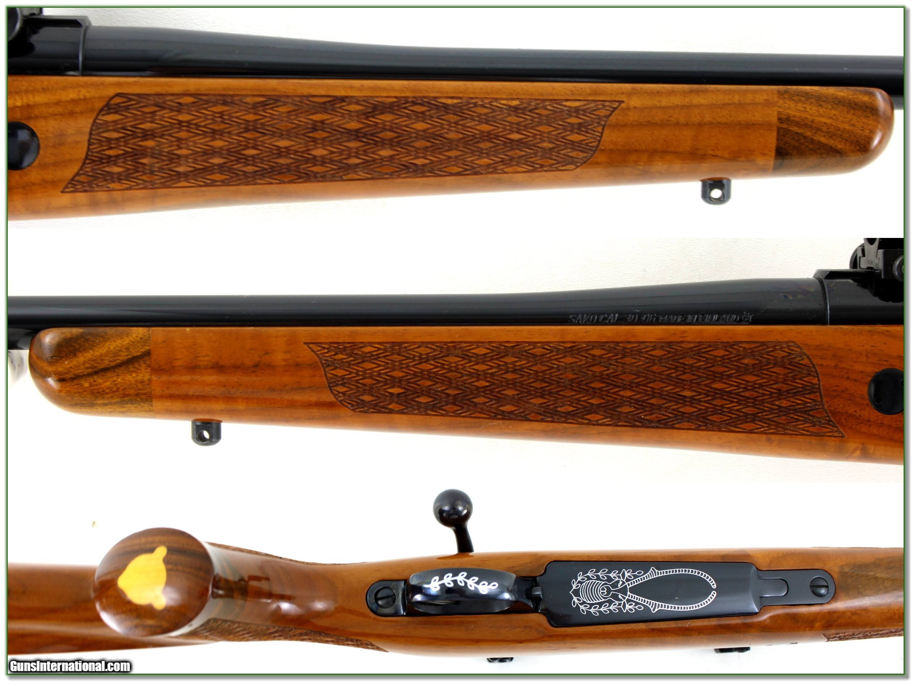 Sako Model AV Deluxe 30-06 23” Rifle w Rings for sale