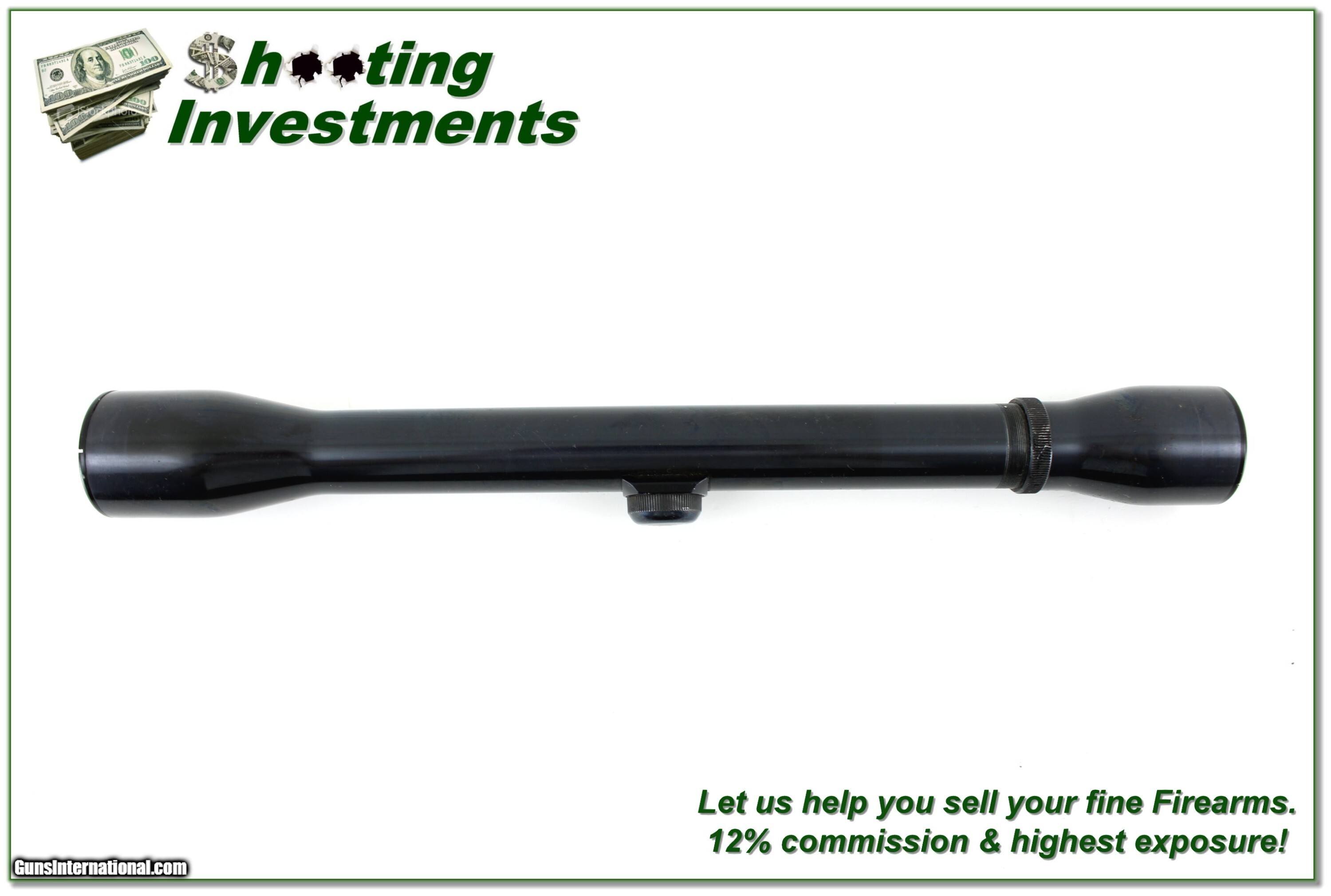 Vintage Weaver K6 60-B 6x Steel USA Rifle Scope w Fine Reticle ...
