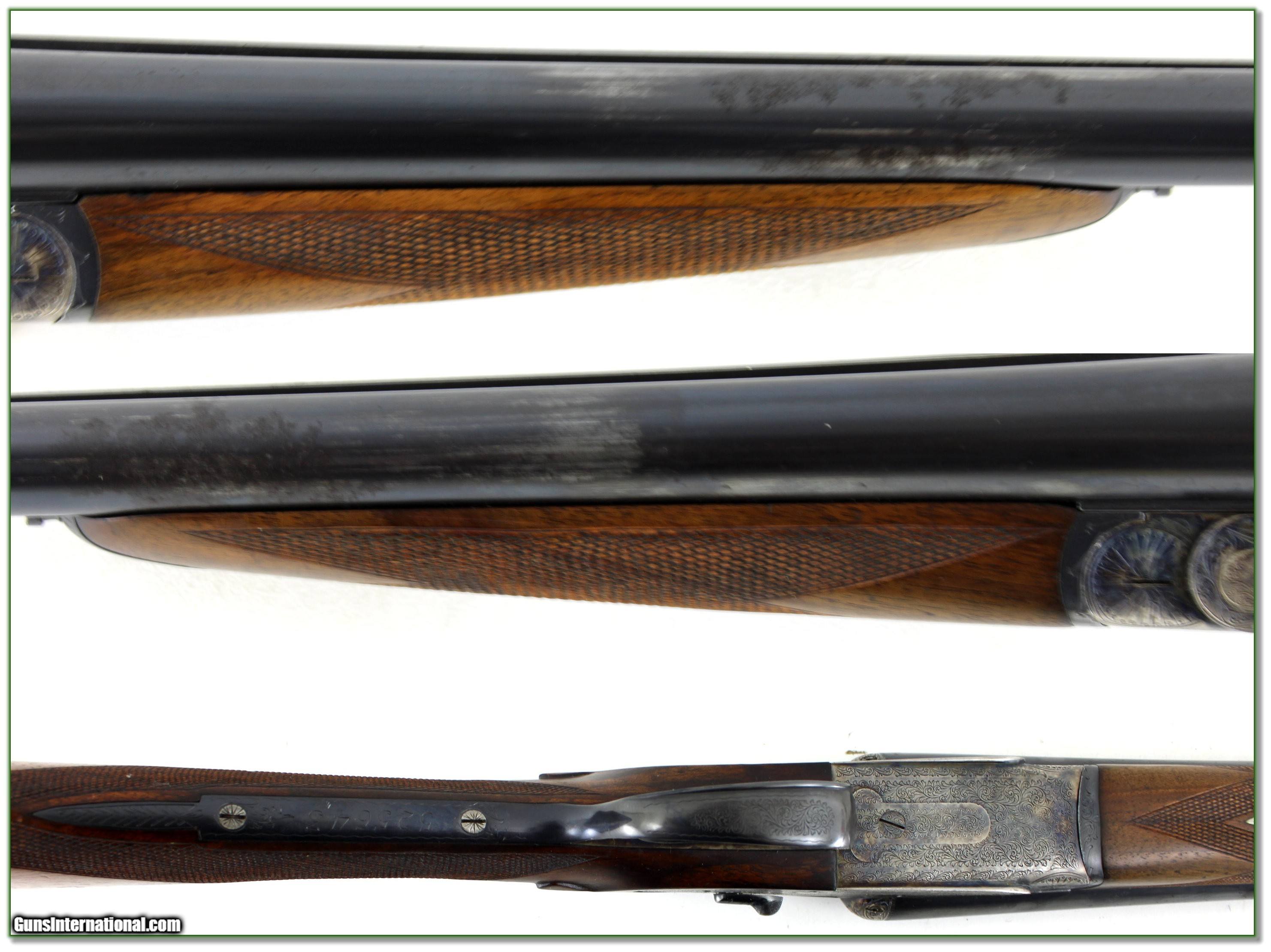 AYA No. 2 Sidelock 12 Ga SXS Engraved Case Color 28” M / F Shotgun for sale