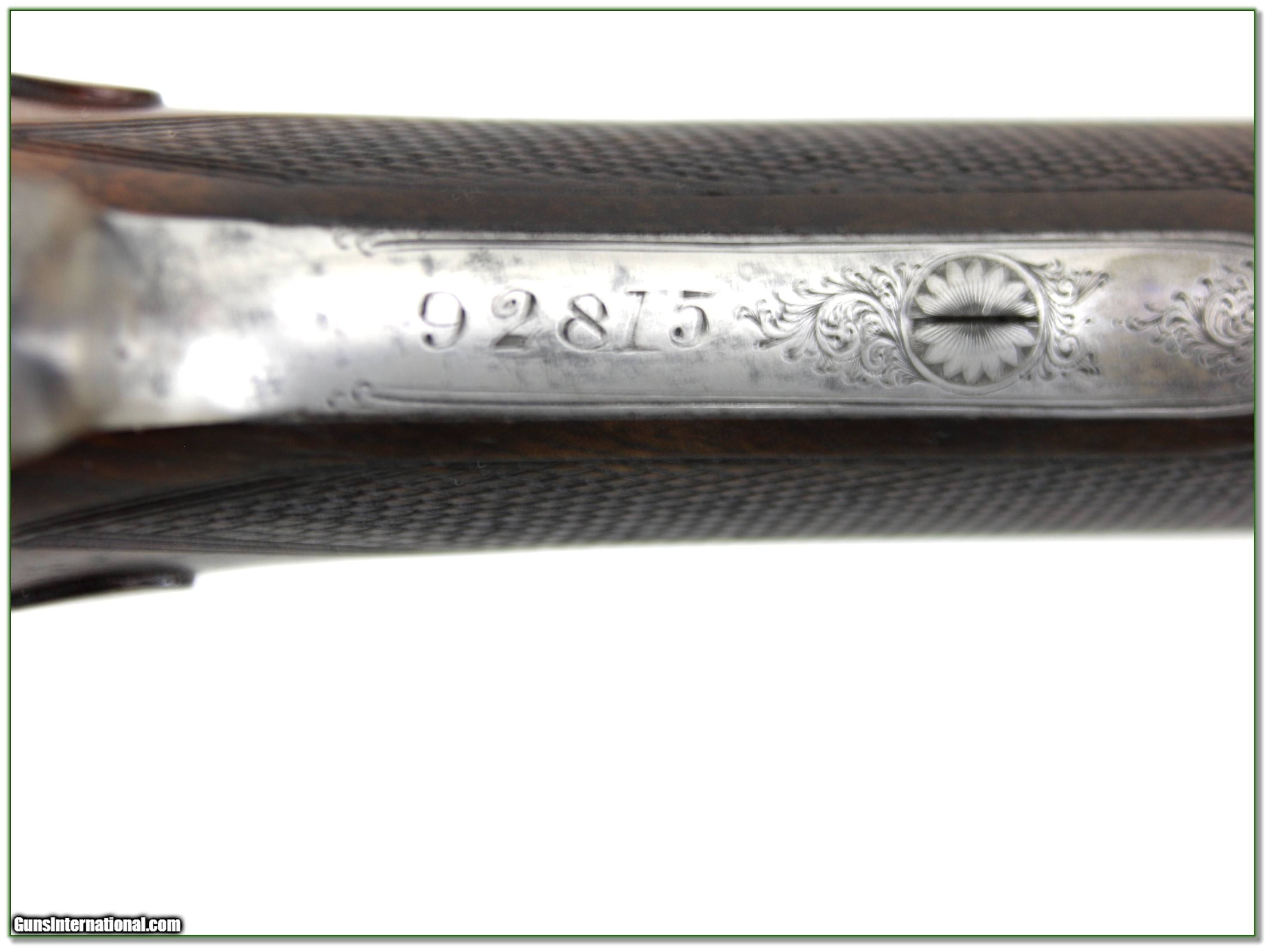 Webley & Scott Sidelock 12 Ga SXS Engraved Case Color 28” IC / M ...