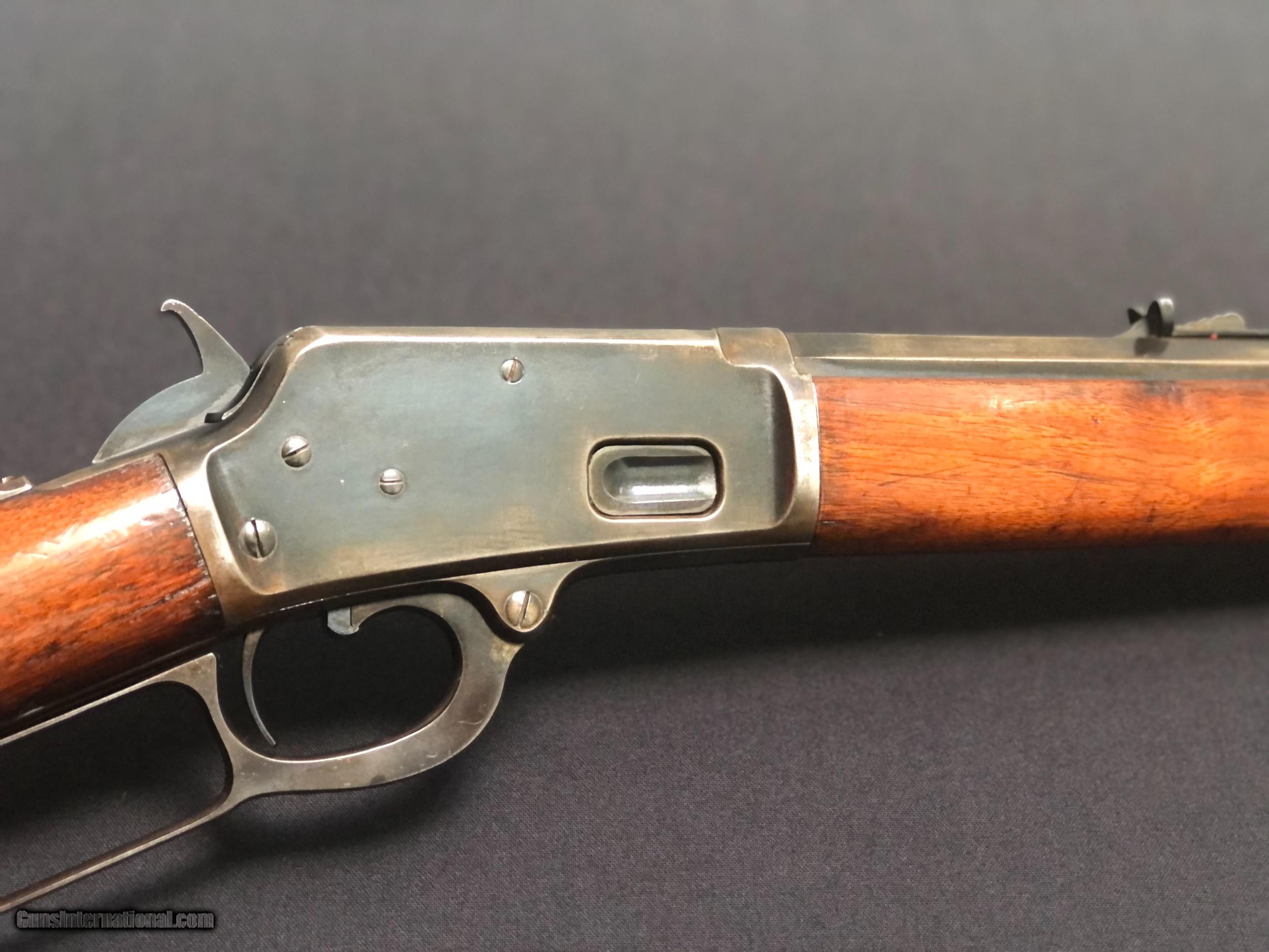 Ultra Rare Marlin 1888 Special Order 1/2 Octagon 20" Barrel Antique in ...