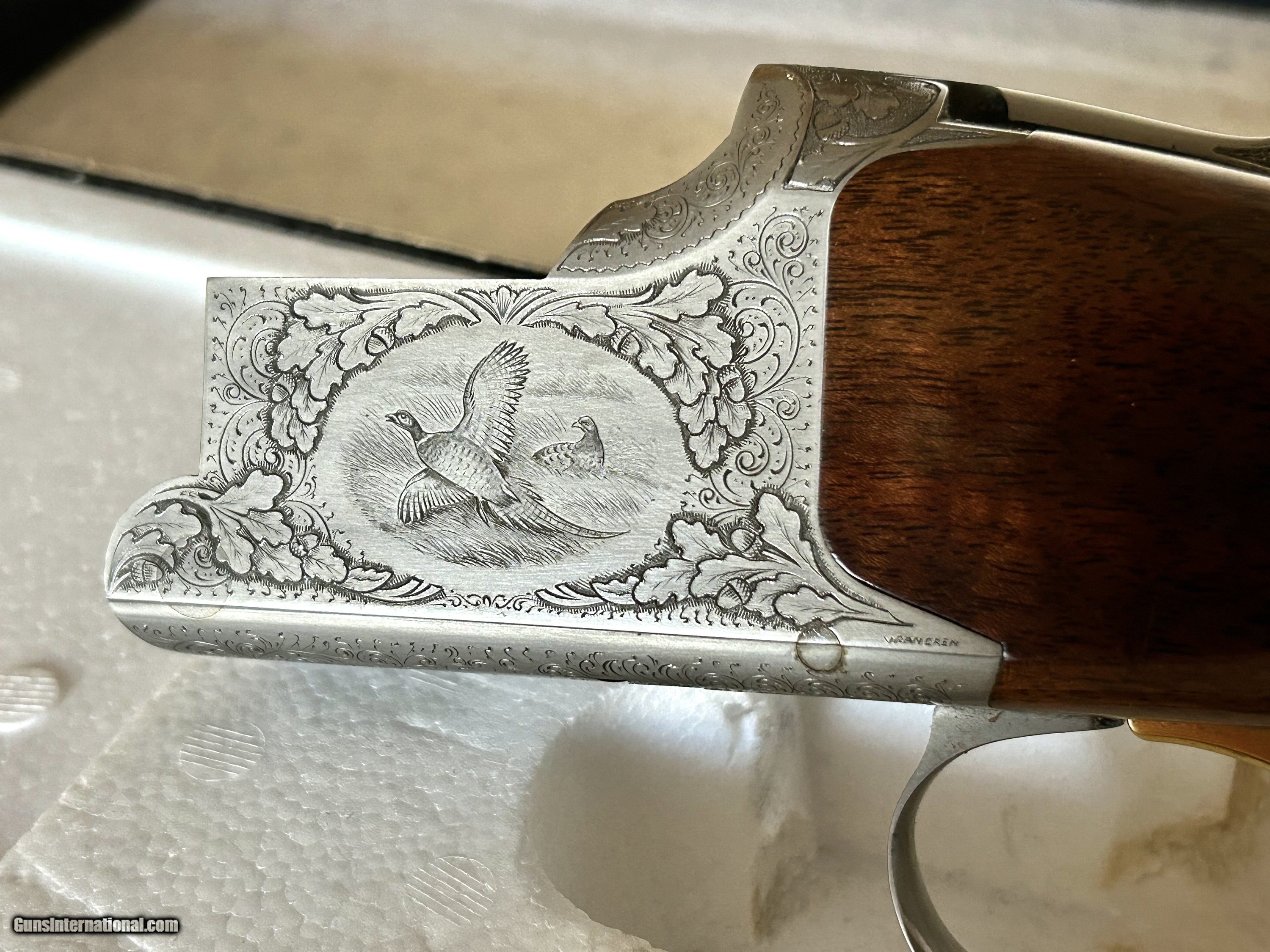 SALE PENDING. Browning Prototype P1A Presentation Grade By Vrancken who designed the ...