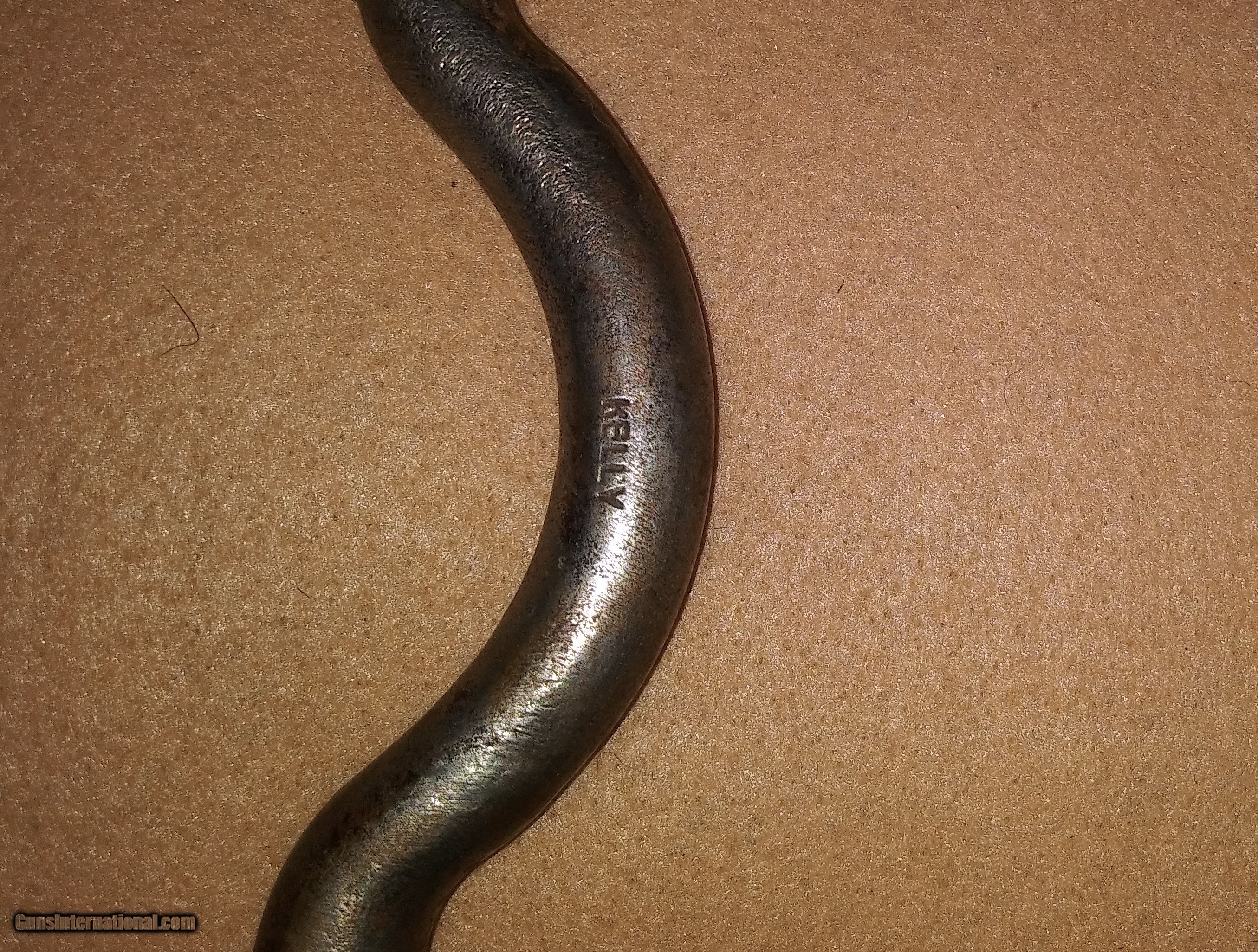 Vintage Kelly Bit with Hand Tooled Texas Style Bridle