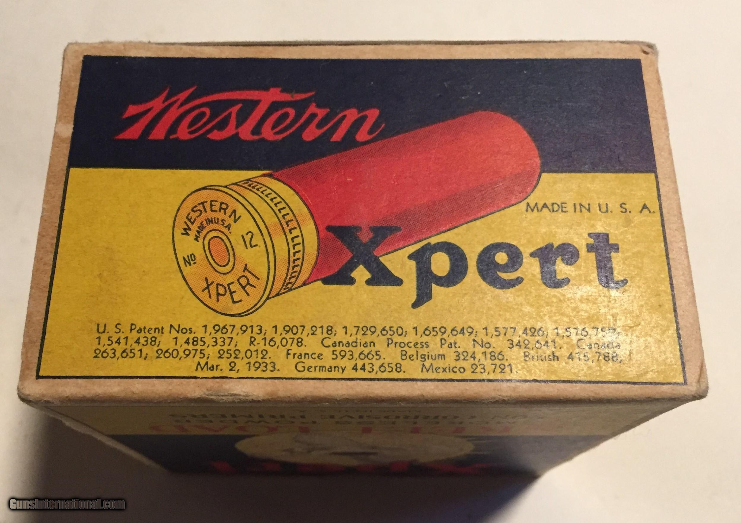 Western/Winchester 12 Gauge Skeet Box - Full (25) Correct Shotshells