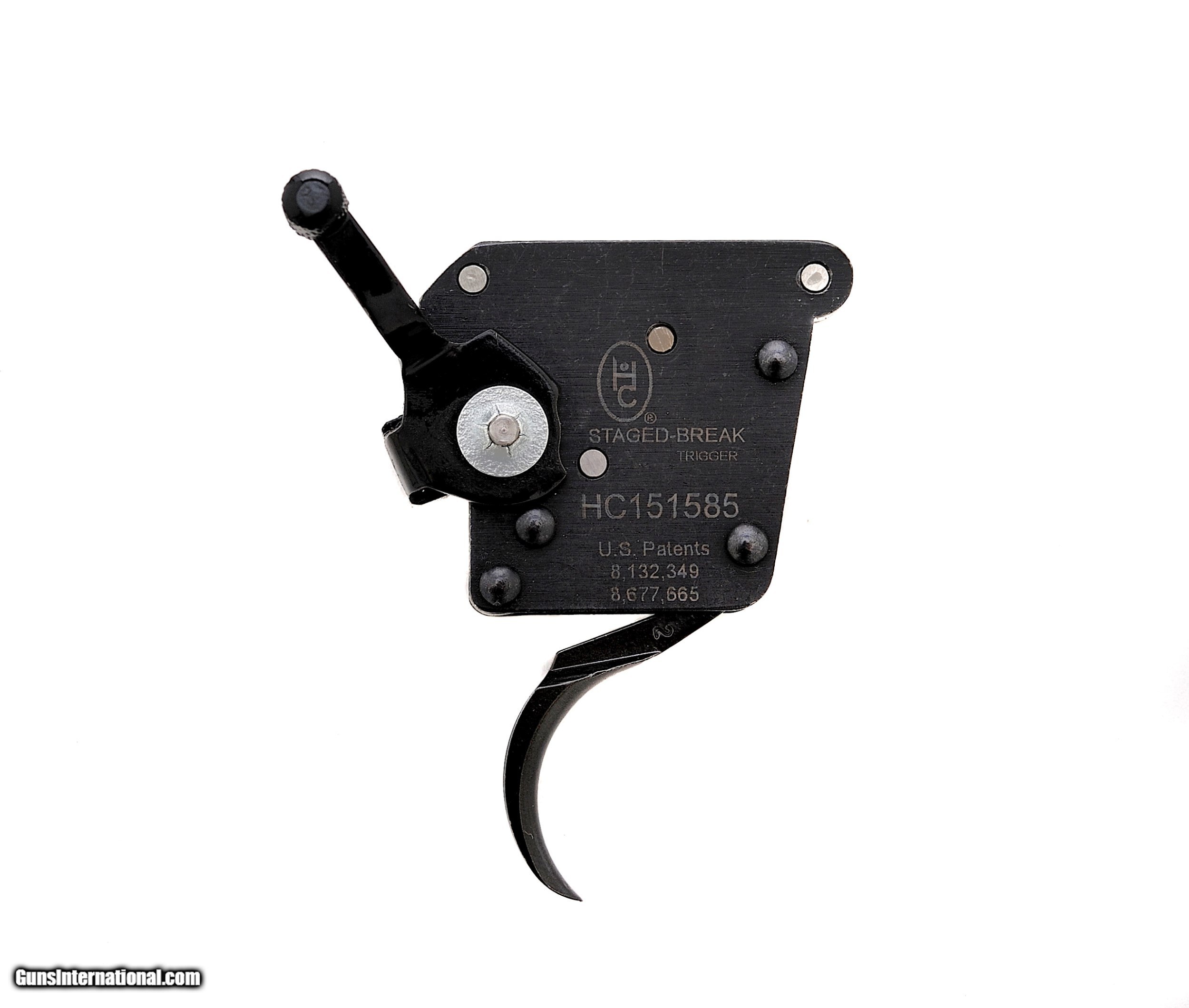 New - Huber Two Stage Black Trigger with Staged-Break Technology.