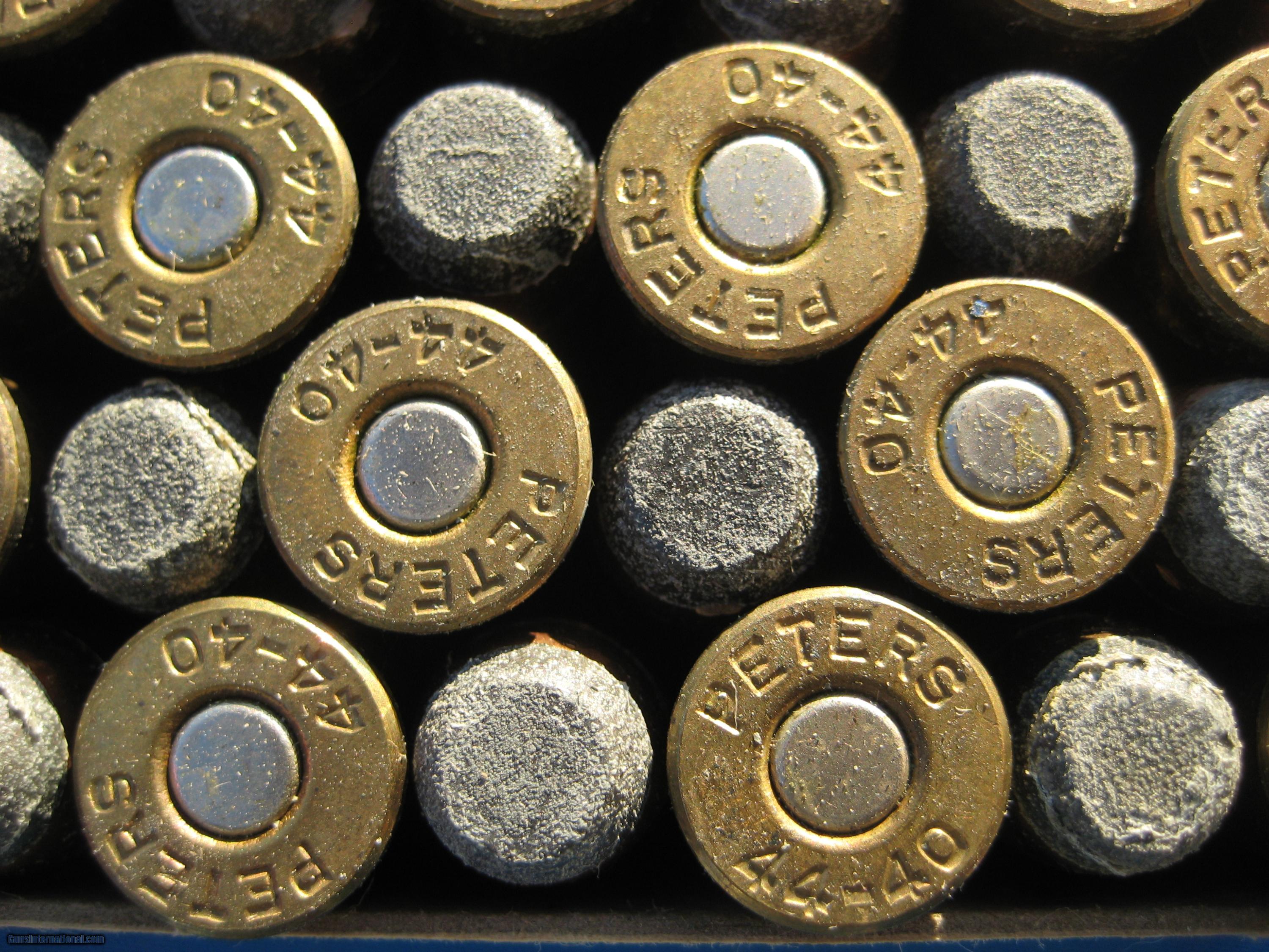 Peters Rustless 44-40 Cartridge Box