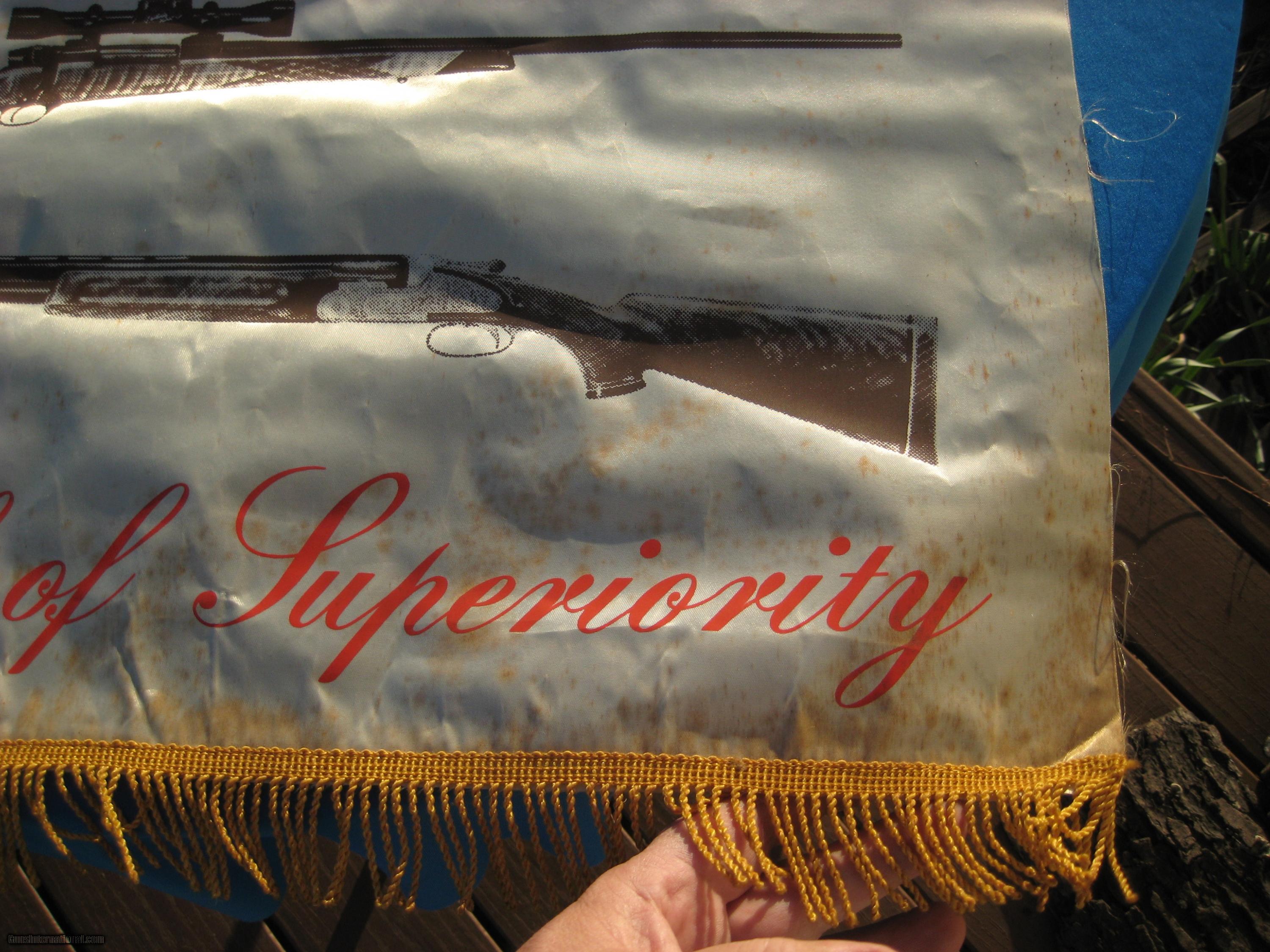 Weatherby Dealer Store Banner Vintage