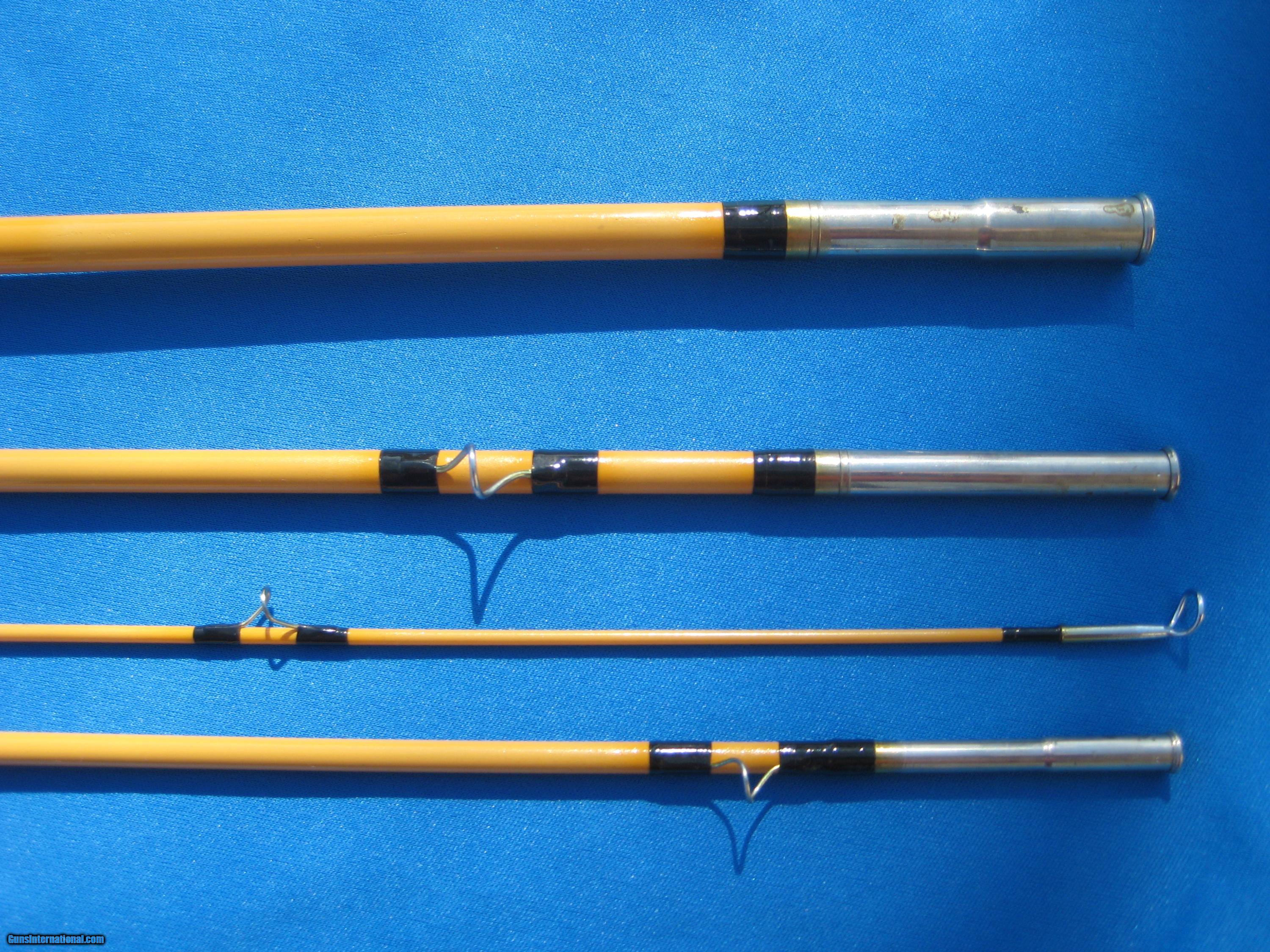 Orvis Fly & Spin Fullflex 7 Foot 4 Pc. Rod Original Tube Vintage As New