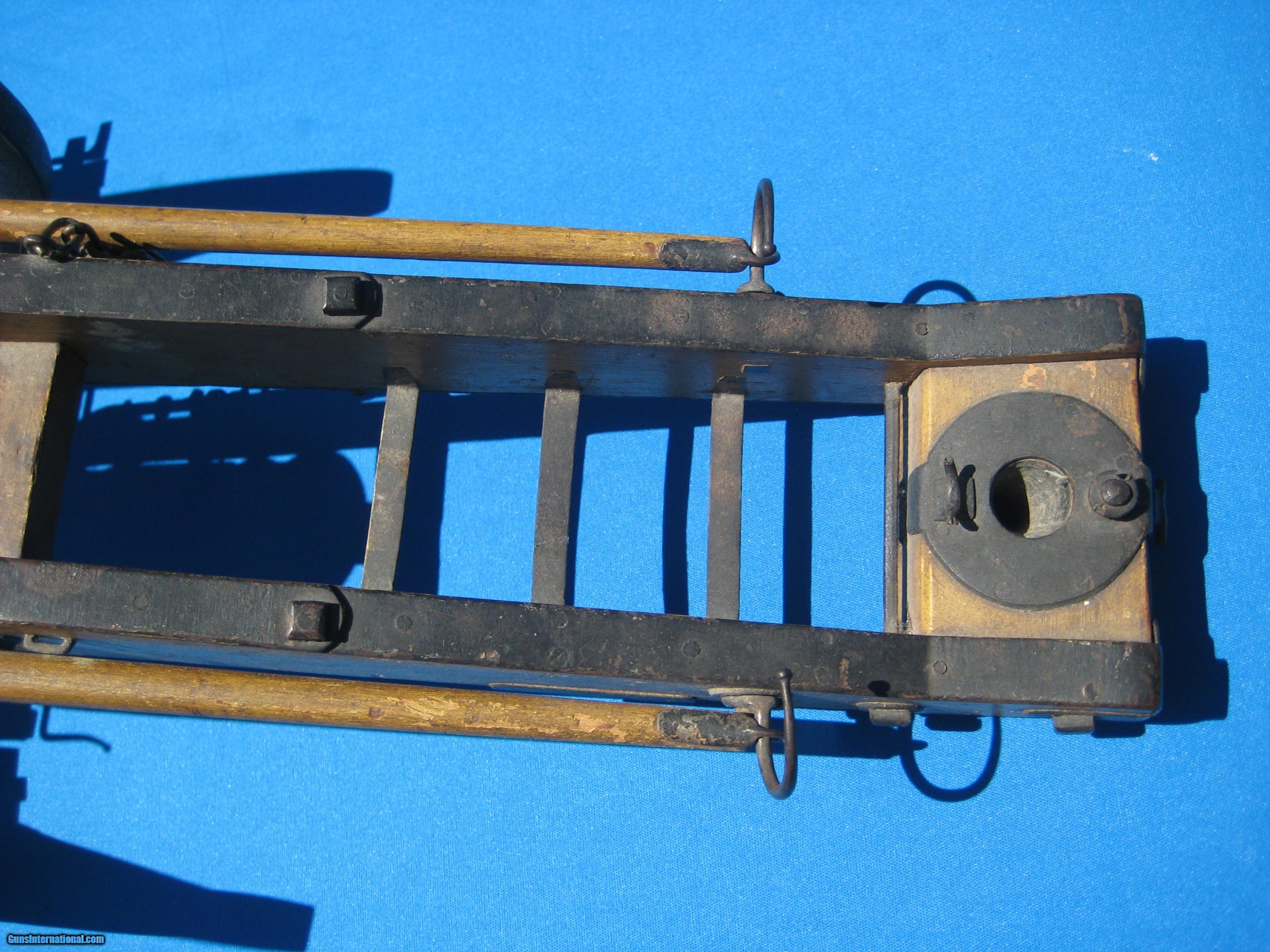 U.S. Model 1841 Bronze Field Howitzer Cannon with Complete Carriage 10 ...
