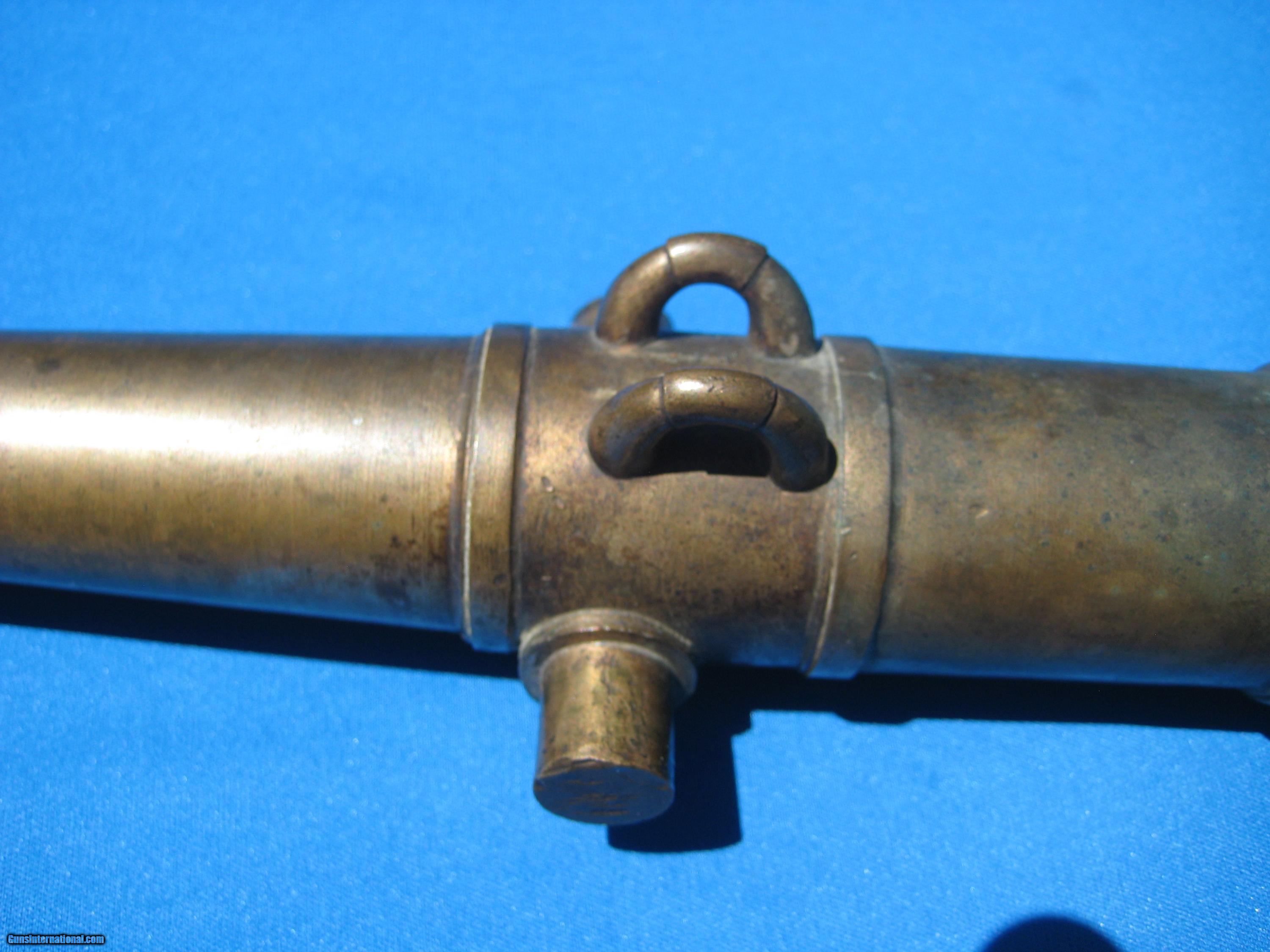 U.S. Model 1841 Bronze Field Howitzer Cannon with Complete Carriage 10 ...
