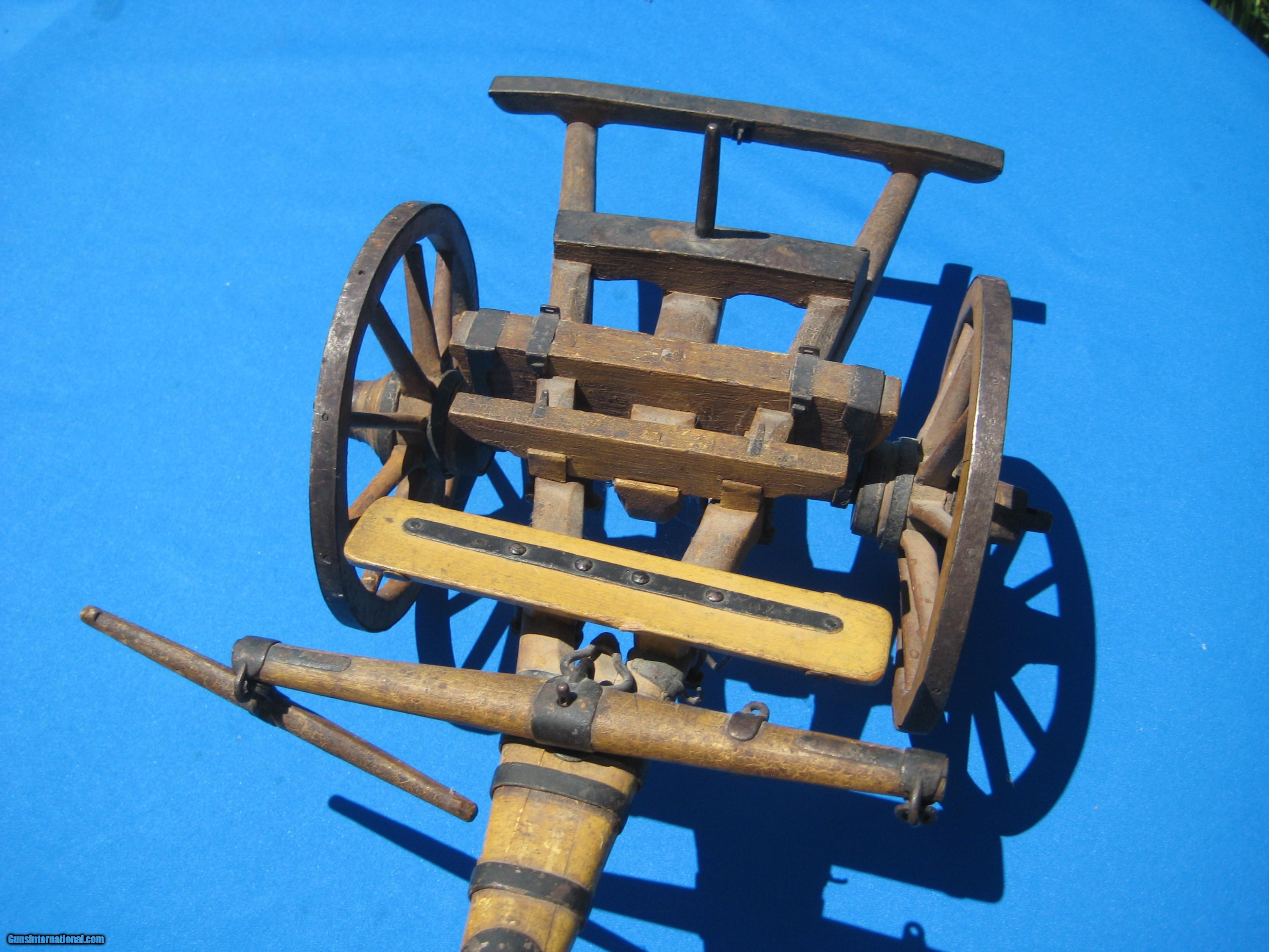 U.S. Model 1841 Bronze Field Howitzer Cannon with Complete Carriage 10 ...