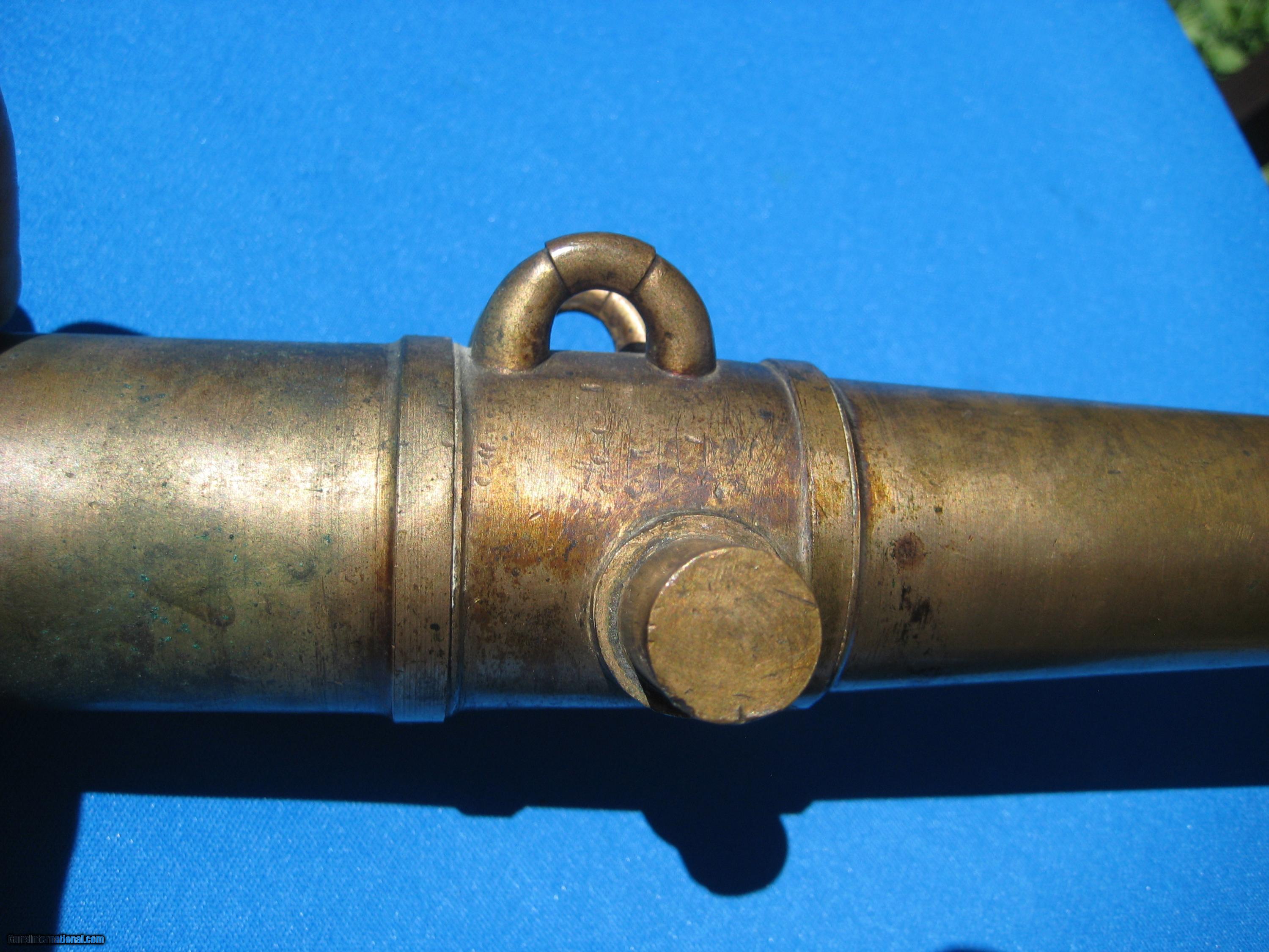 U.S. Model 1841 Bronze Field Howitzer Cannon with Complete Carriage 10 ...