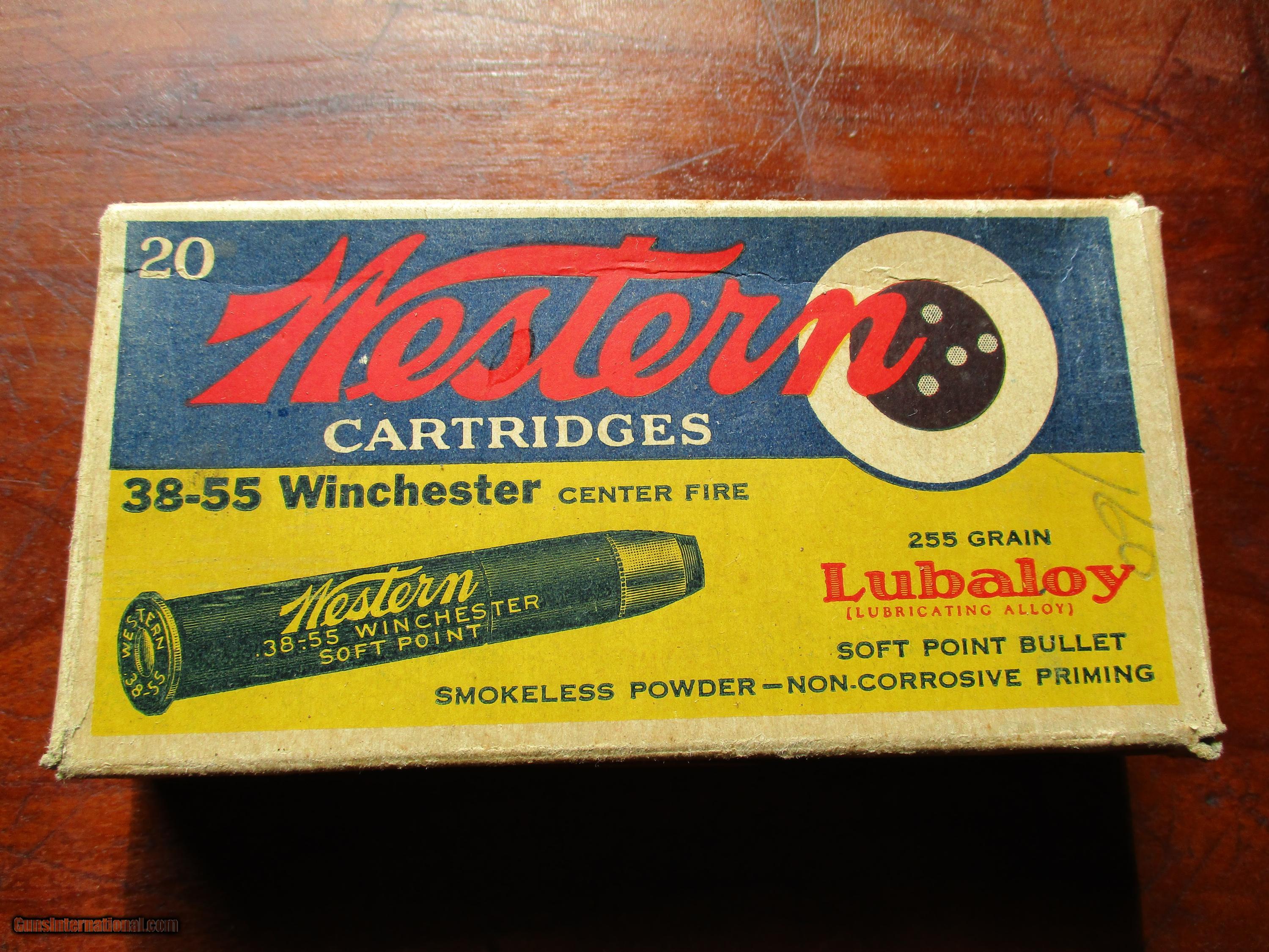 Western Target Box 38-55 255 Grain SP Loading