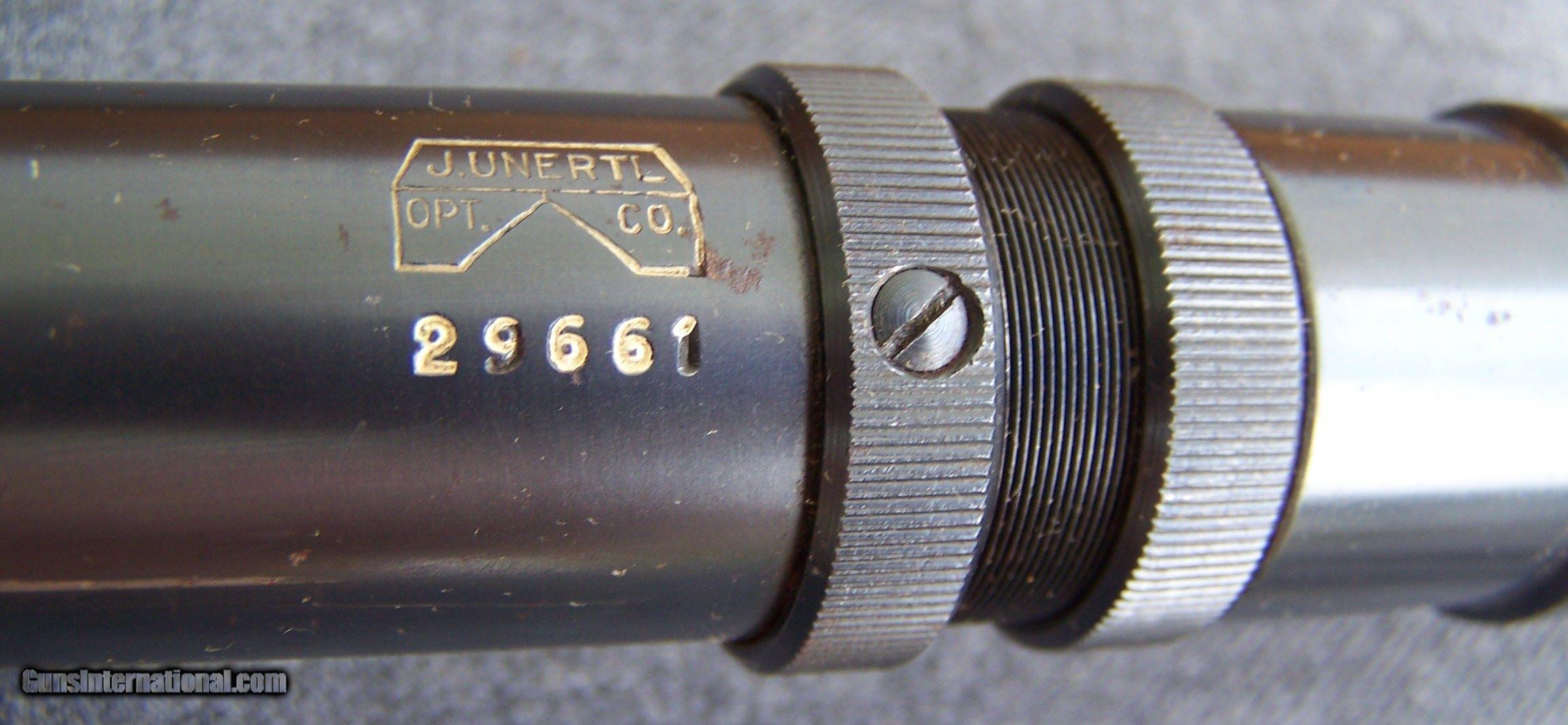 John Unertl 24x scope in original box