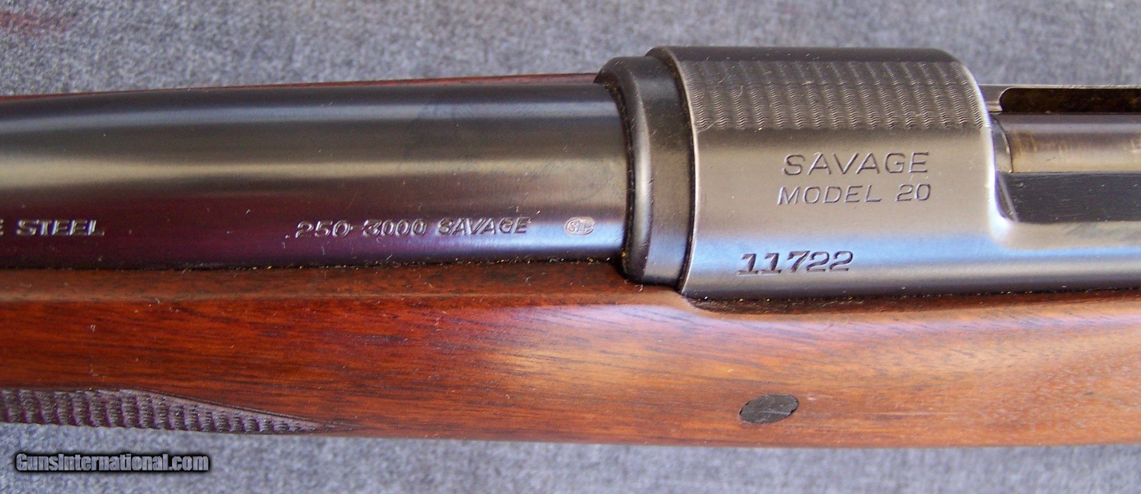 Savage model 20/26 250-3000 bolt action rifle