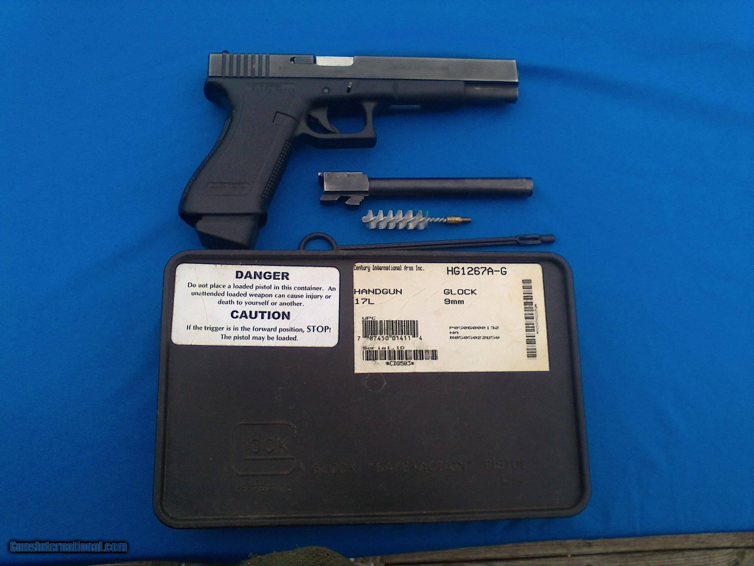 Glock 17L Brigada Antiterorista w/box & extra new barrel