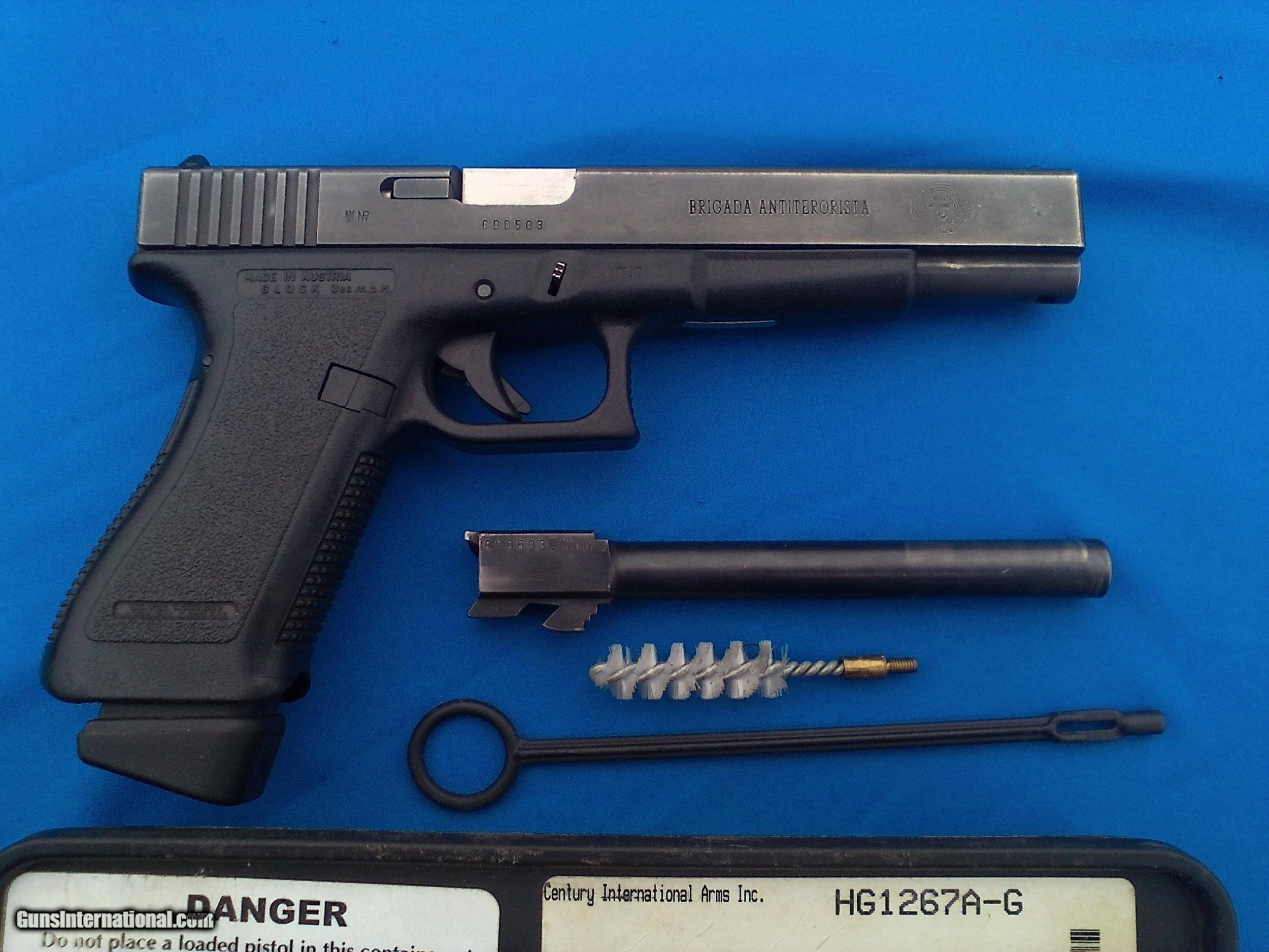 Glock 17L Brigada Antiterorista w/box & extra new barrel