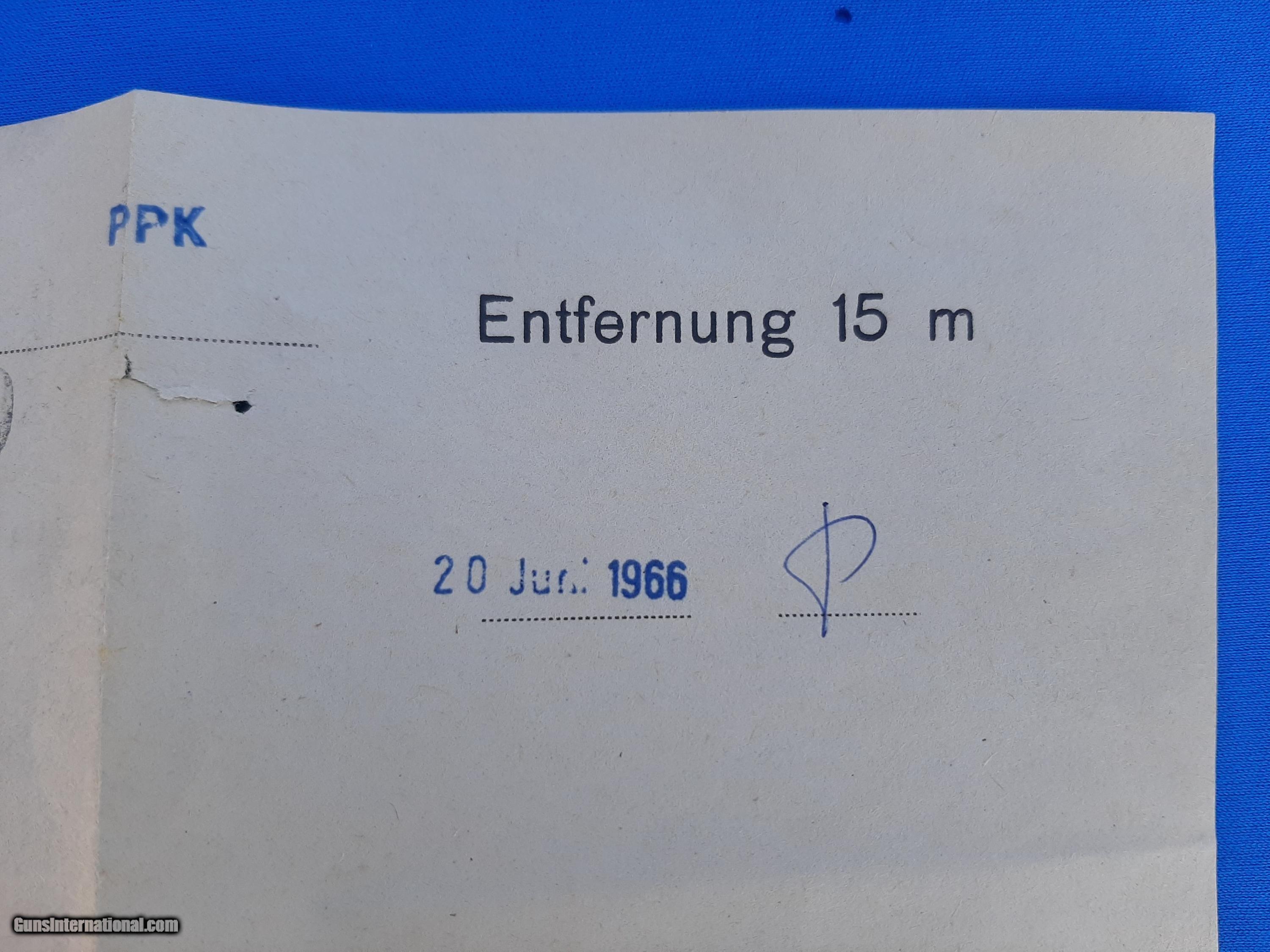 Walther PPK Box 1966 22LR w/magazine