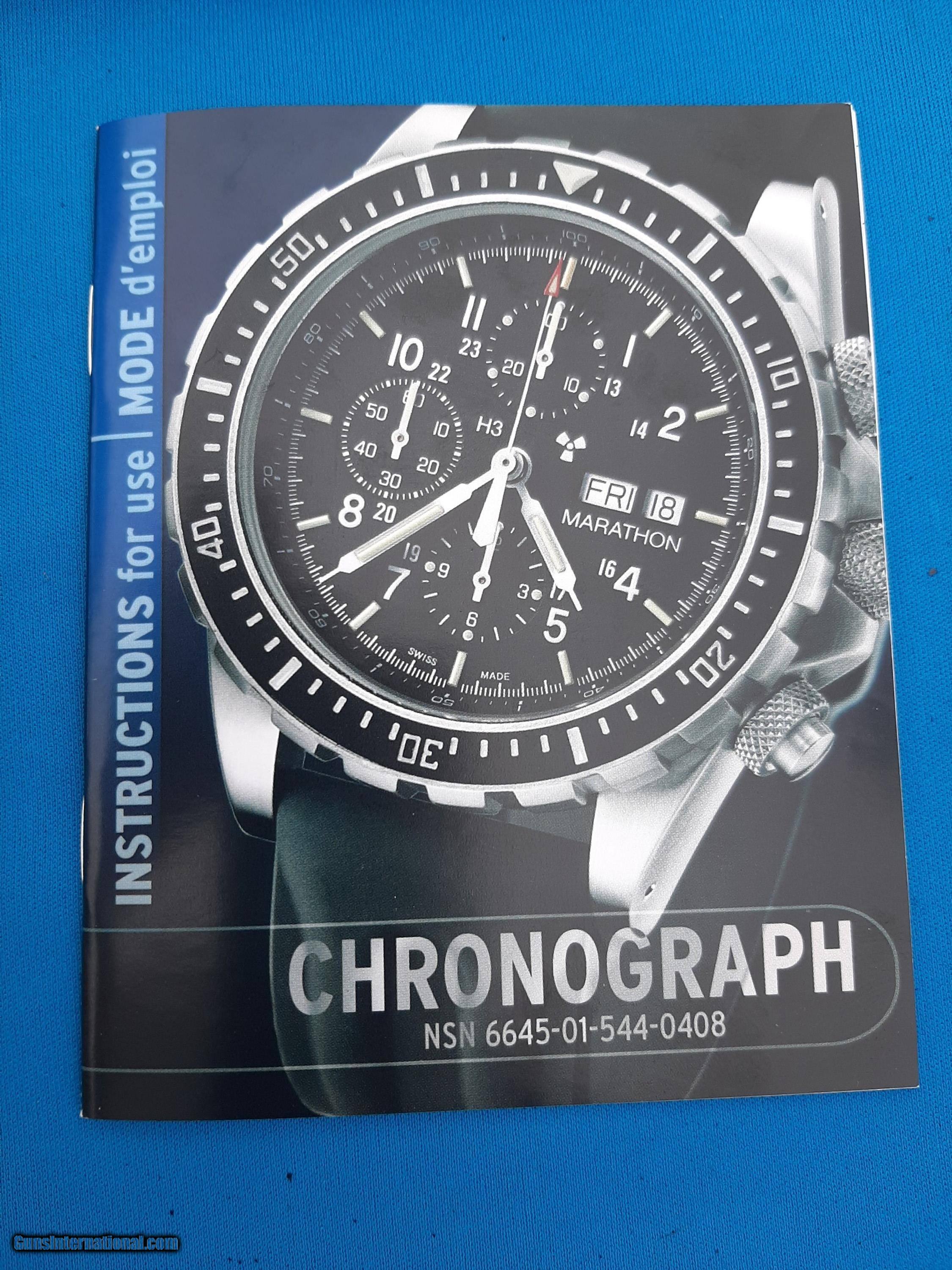 Marathon CSAR Chronograph Pilots Watch New