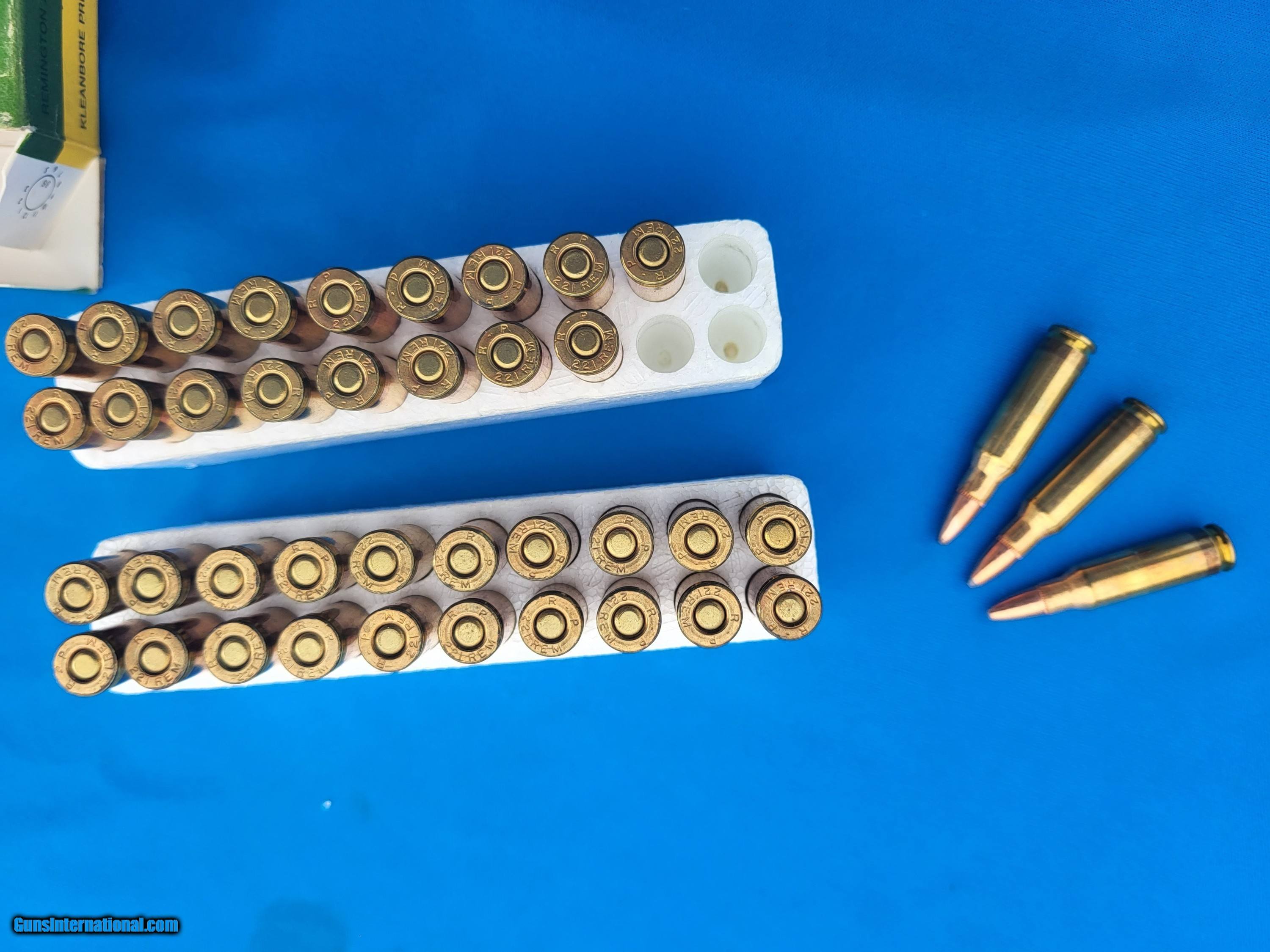 Remington 221 Fire Ball (2 Boxes)