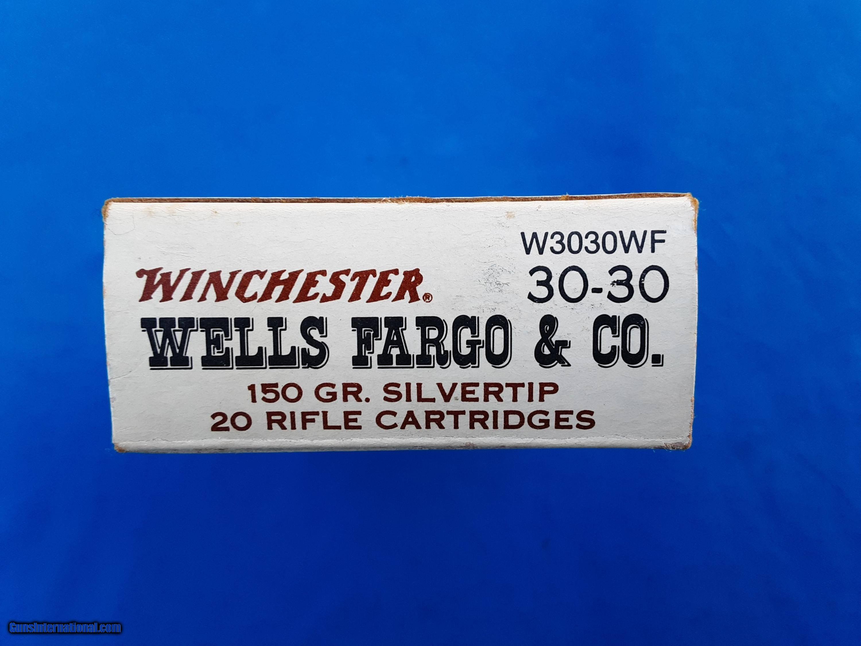 Winchester Wells Fargo & Co. 30-30 Full Box