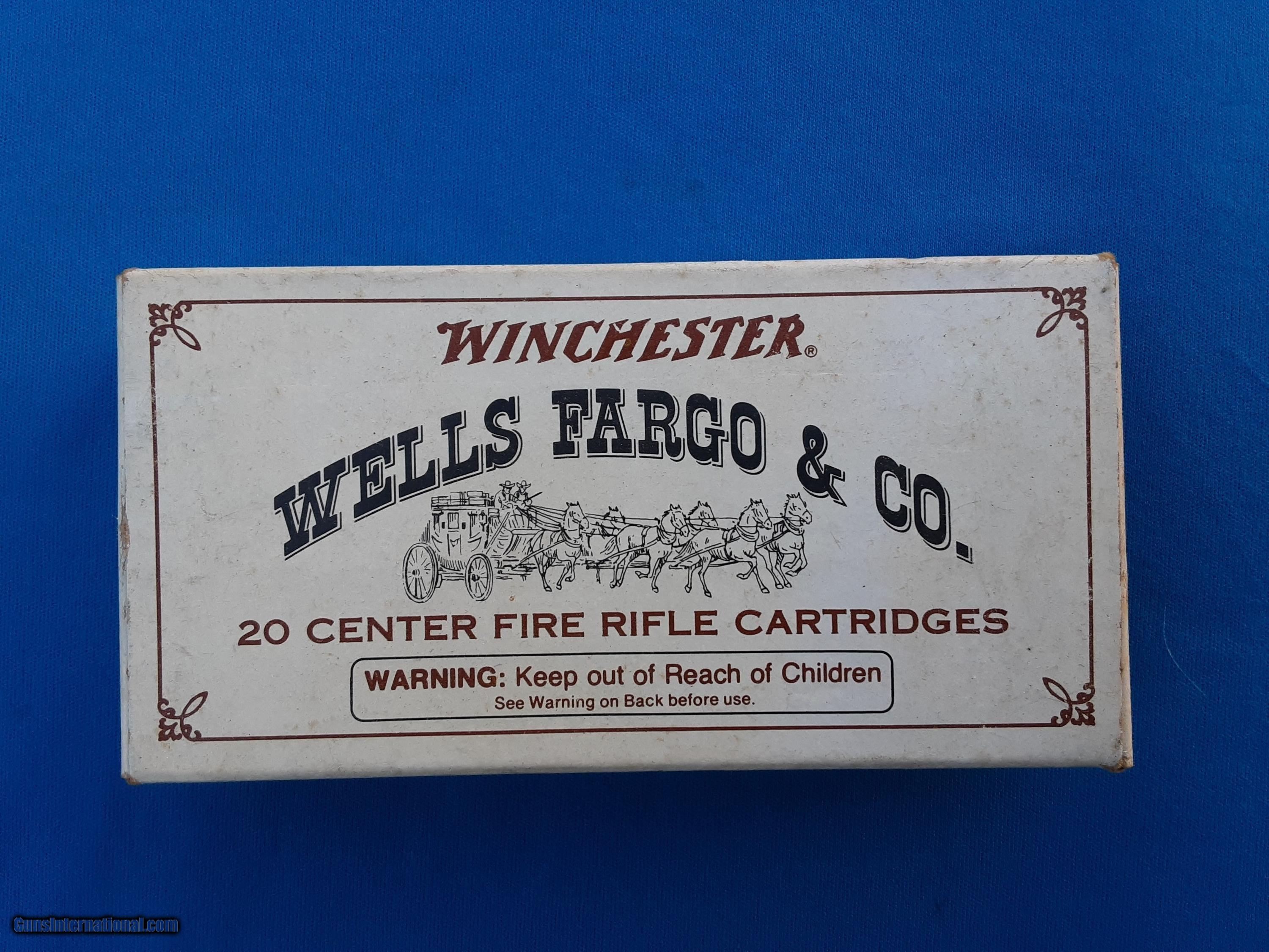 Winchester Wells Fargo & Co. 30-30 Full Box