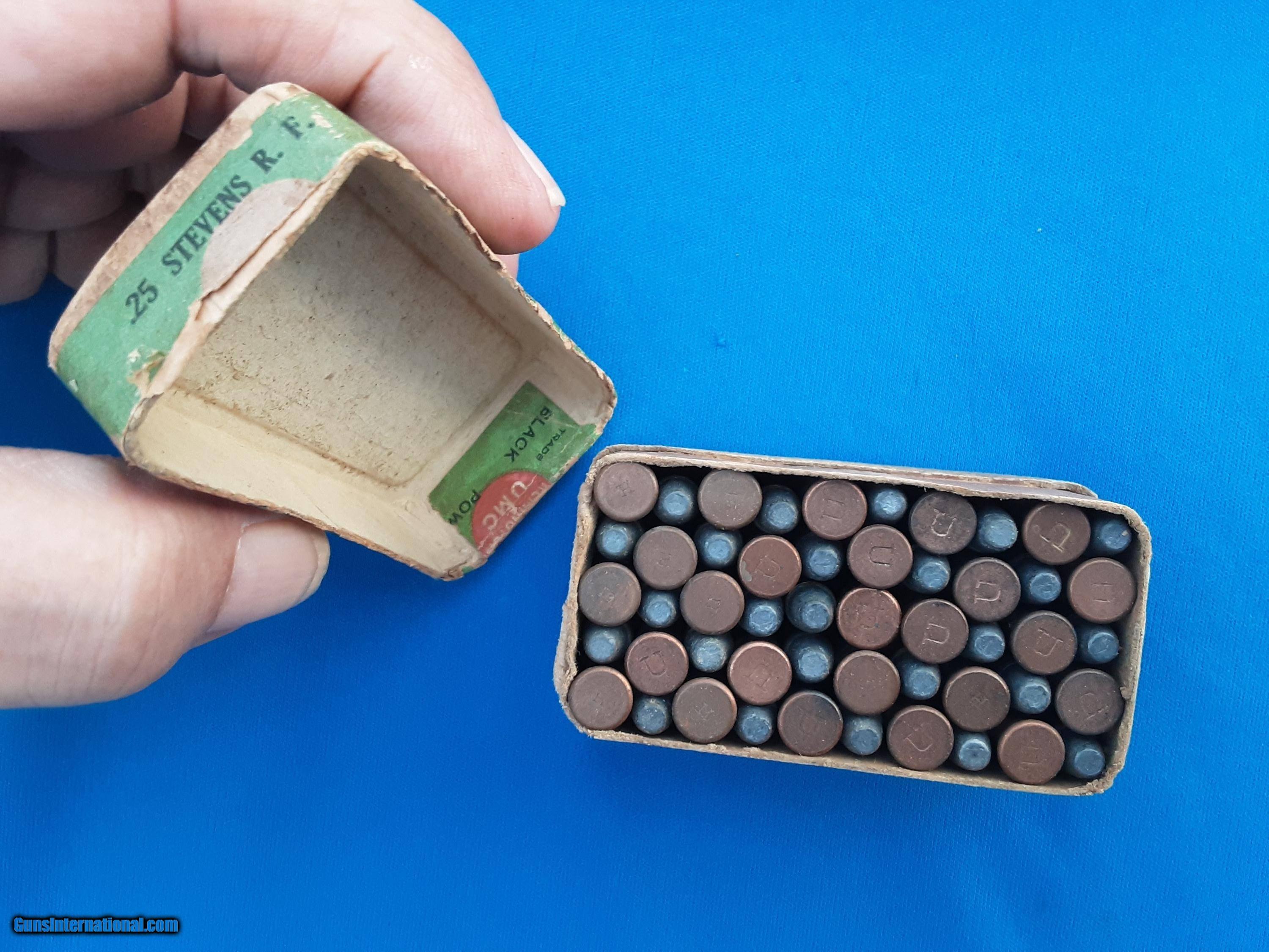 Remington UMC 25 Steven's RF Full Box for sale