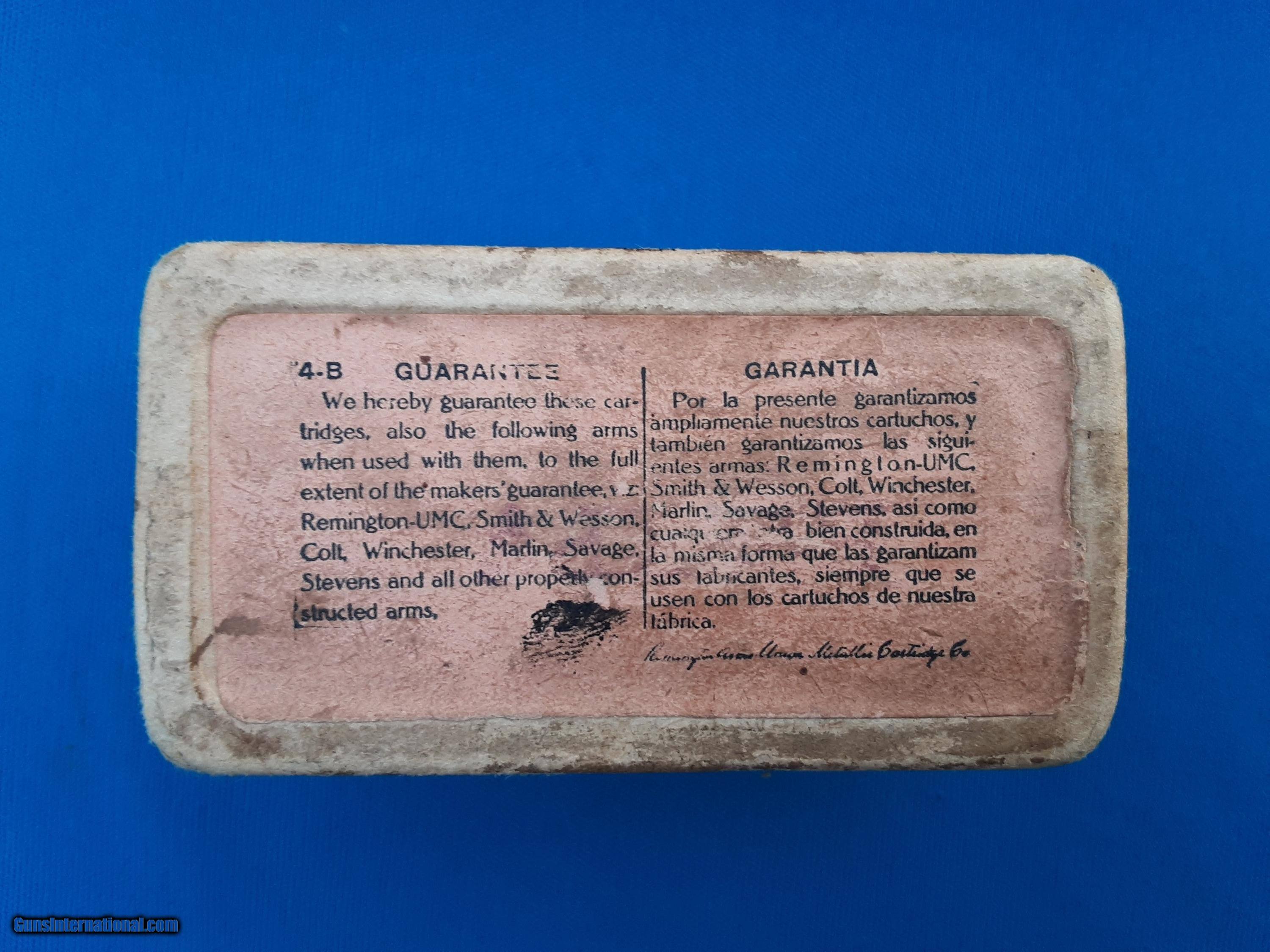 Remington UMC 25 Steven's RF Full Box for sale