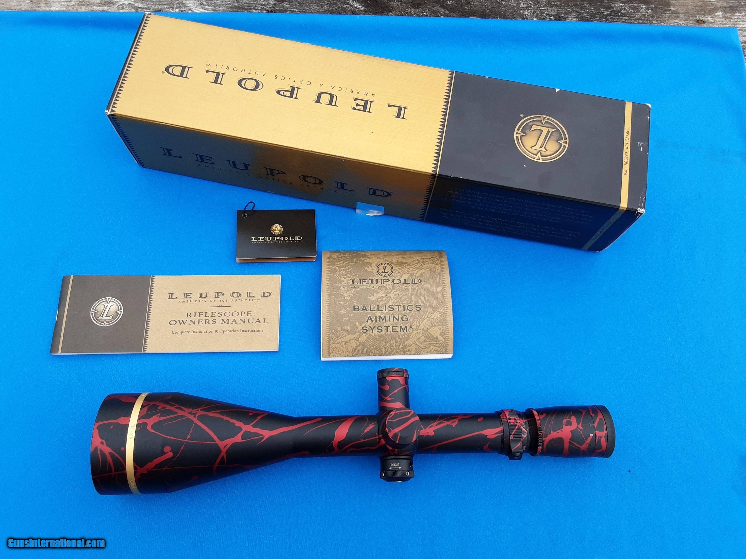 Leupold VX3L 6.5-20x56 LR Target Red Splat