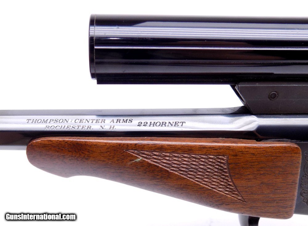 1969 Thompson Center Contender Pistol with Original 10" .22 Hornet ...