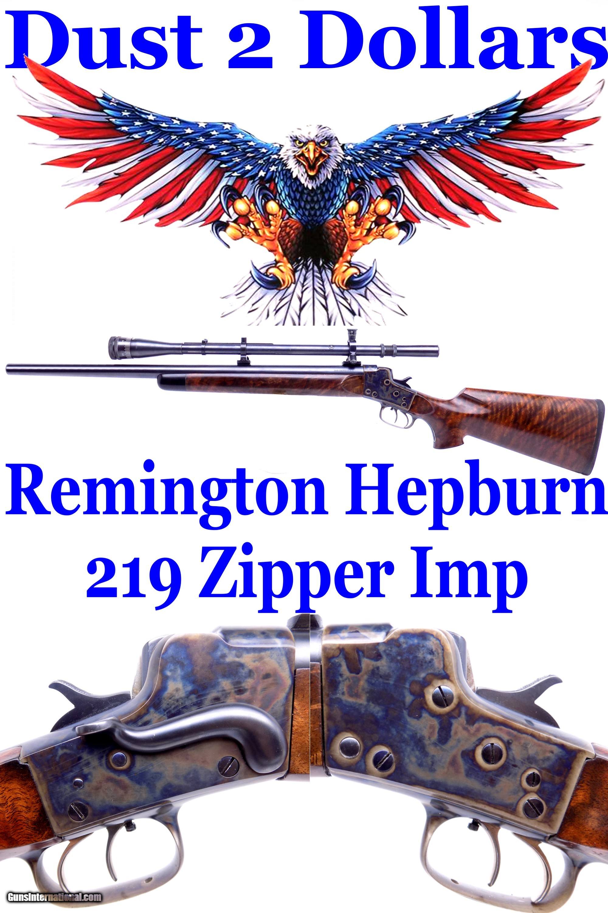 Gorgeous Custom Remington Hepburn #3 Target Rifle Built by A&M Rifle Co ...