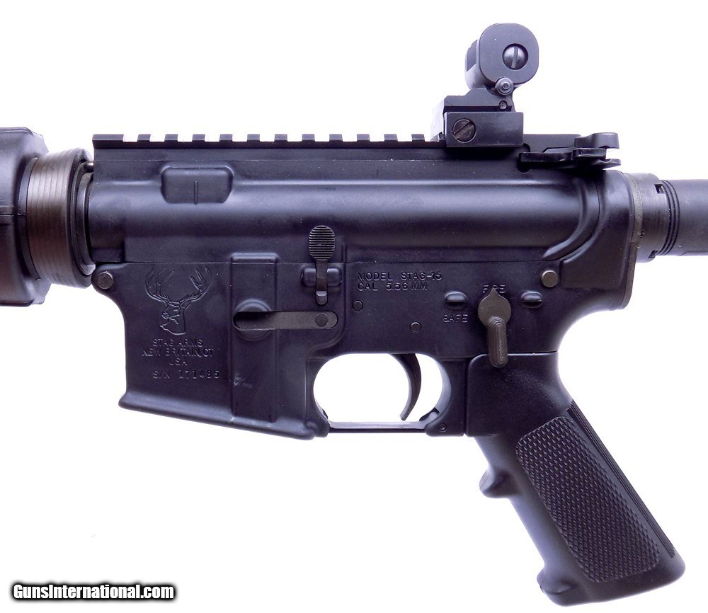 Very Clean Stag Arms Model 2 Stag-15 M4 Style 5.56 Nato Semi Automatic ...