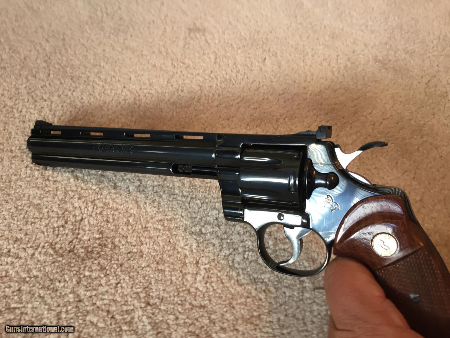 Colt Python 8" Blue