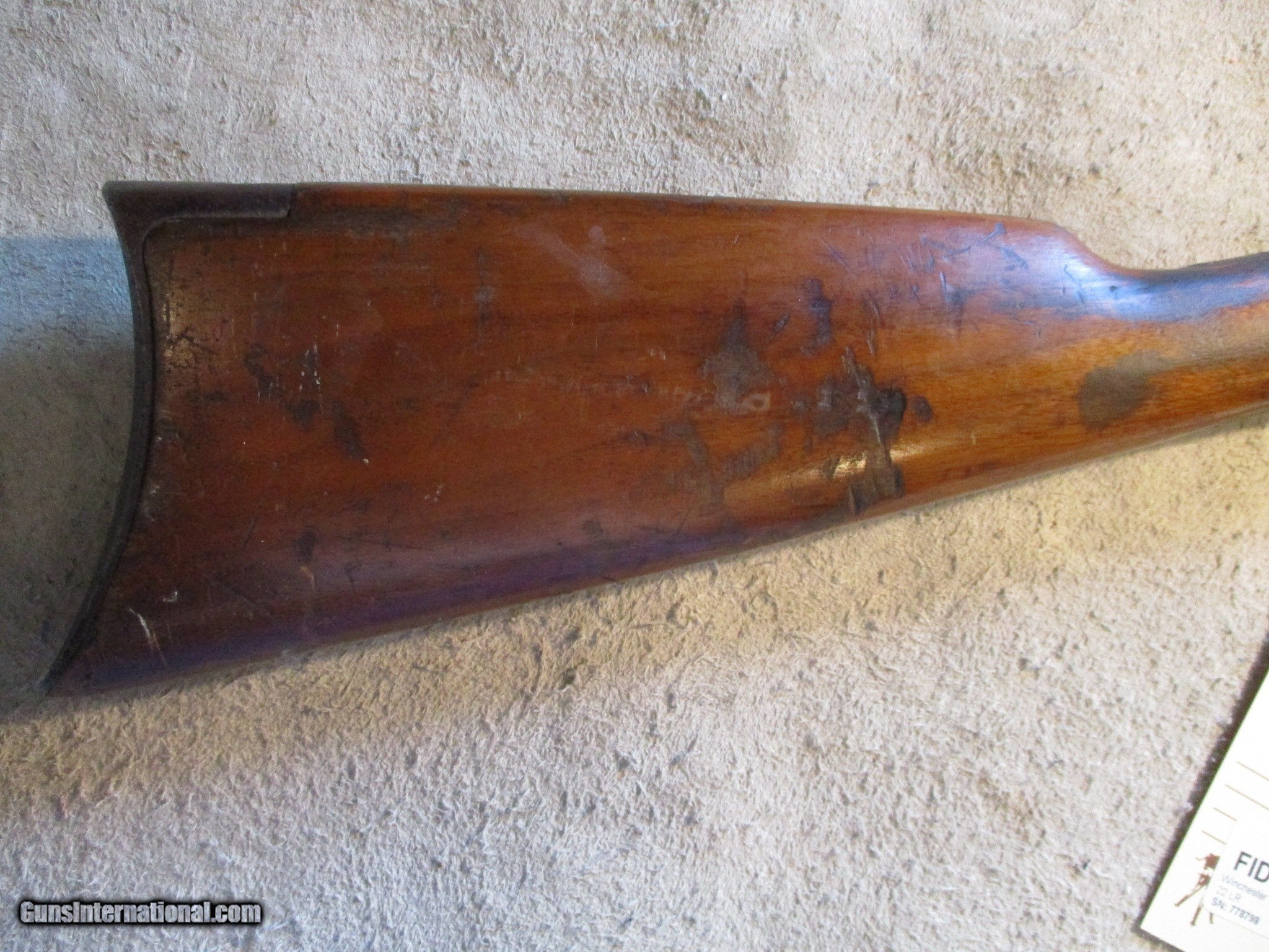 Winchester 1890 90, 22 LR, 24" octagon barrel, Late clean up Rifle