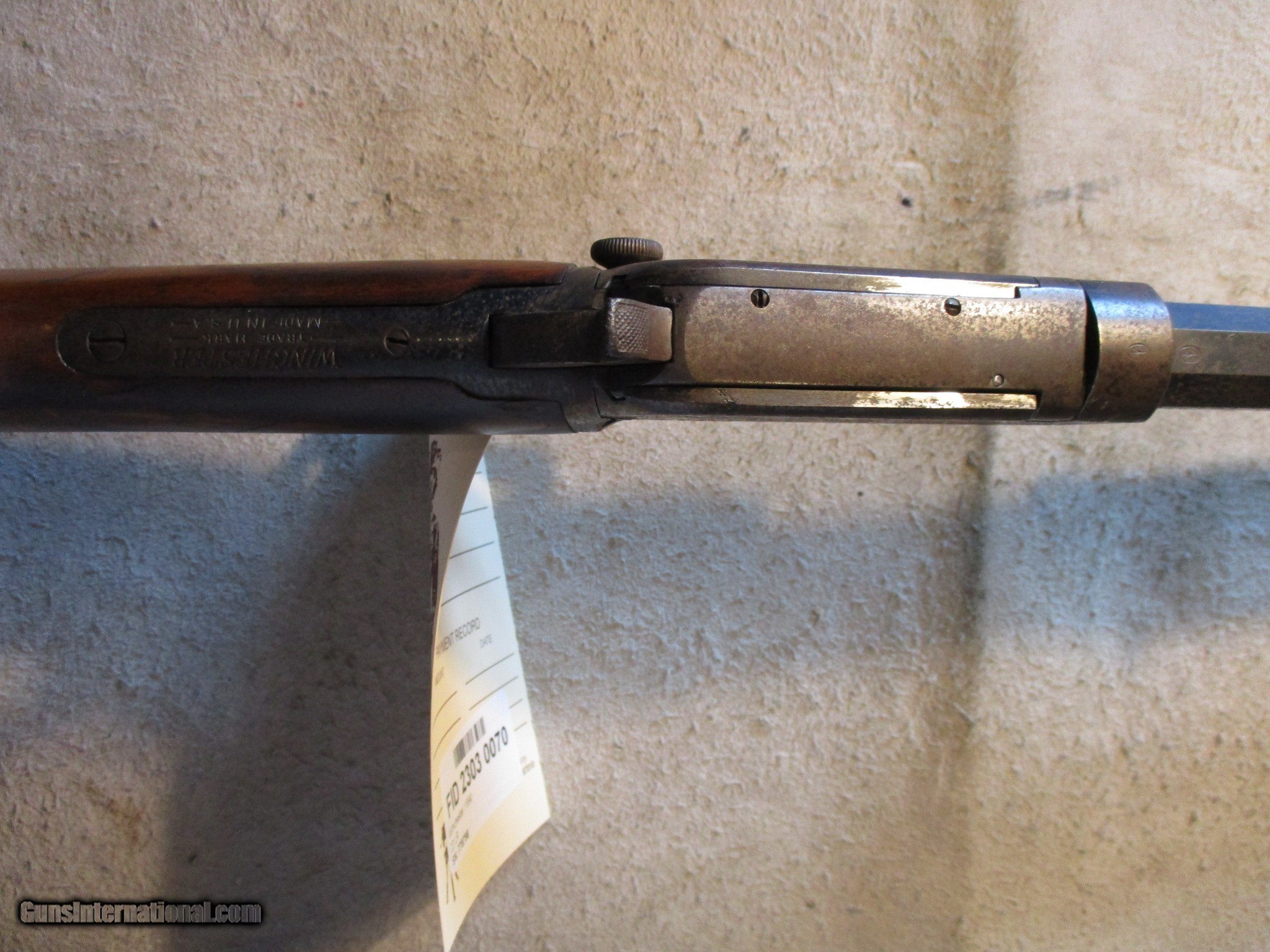 Winchester 1890 90, 22 LR, 24" octagon barrel, Late clean up Rifle