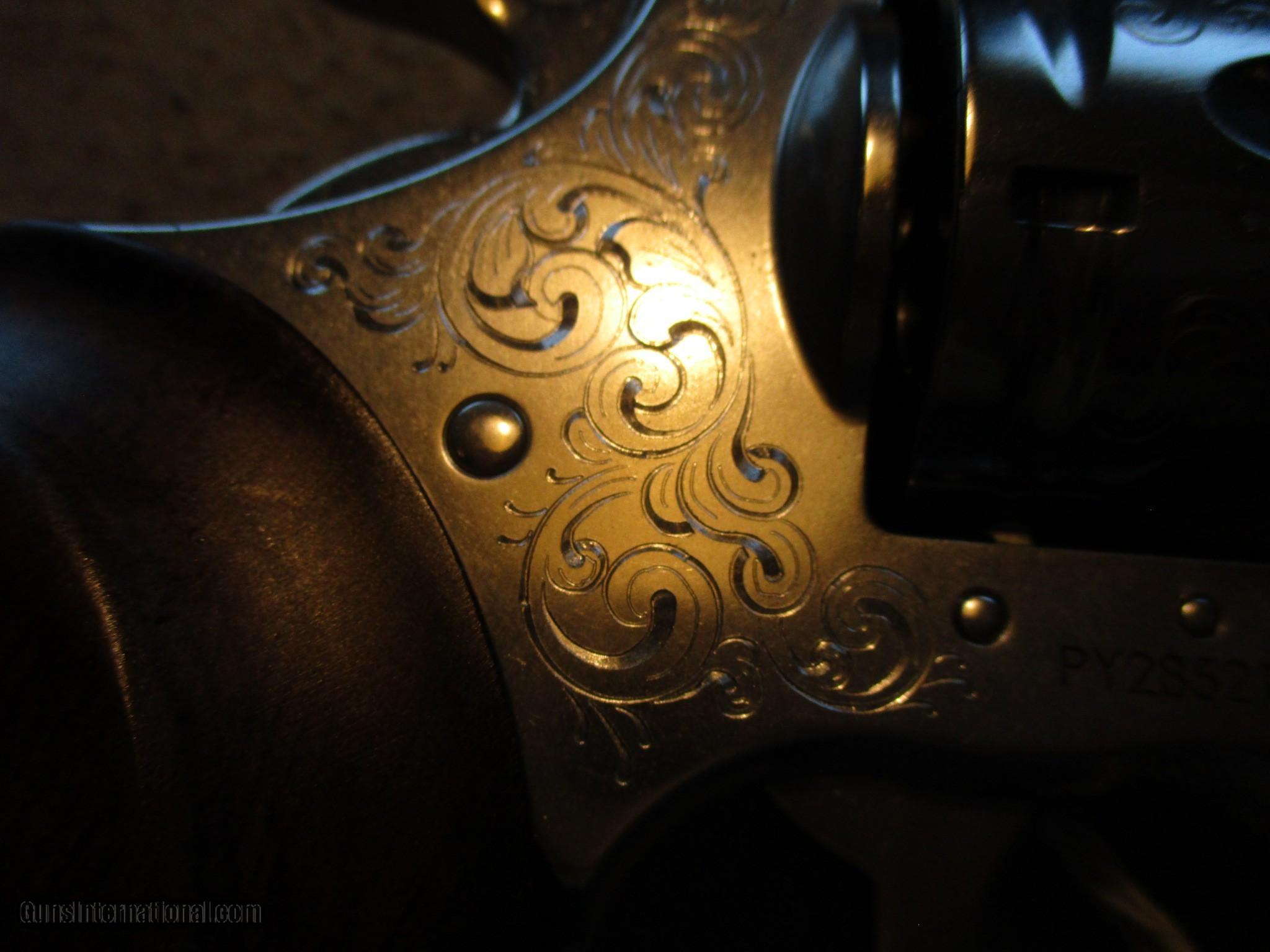 Colt Python Stainless Factory Engraved Armory C+, 6” Custom Shop SP6WTS ...