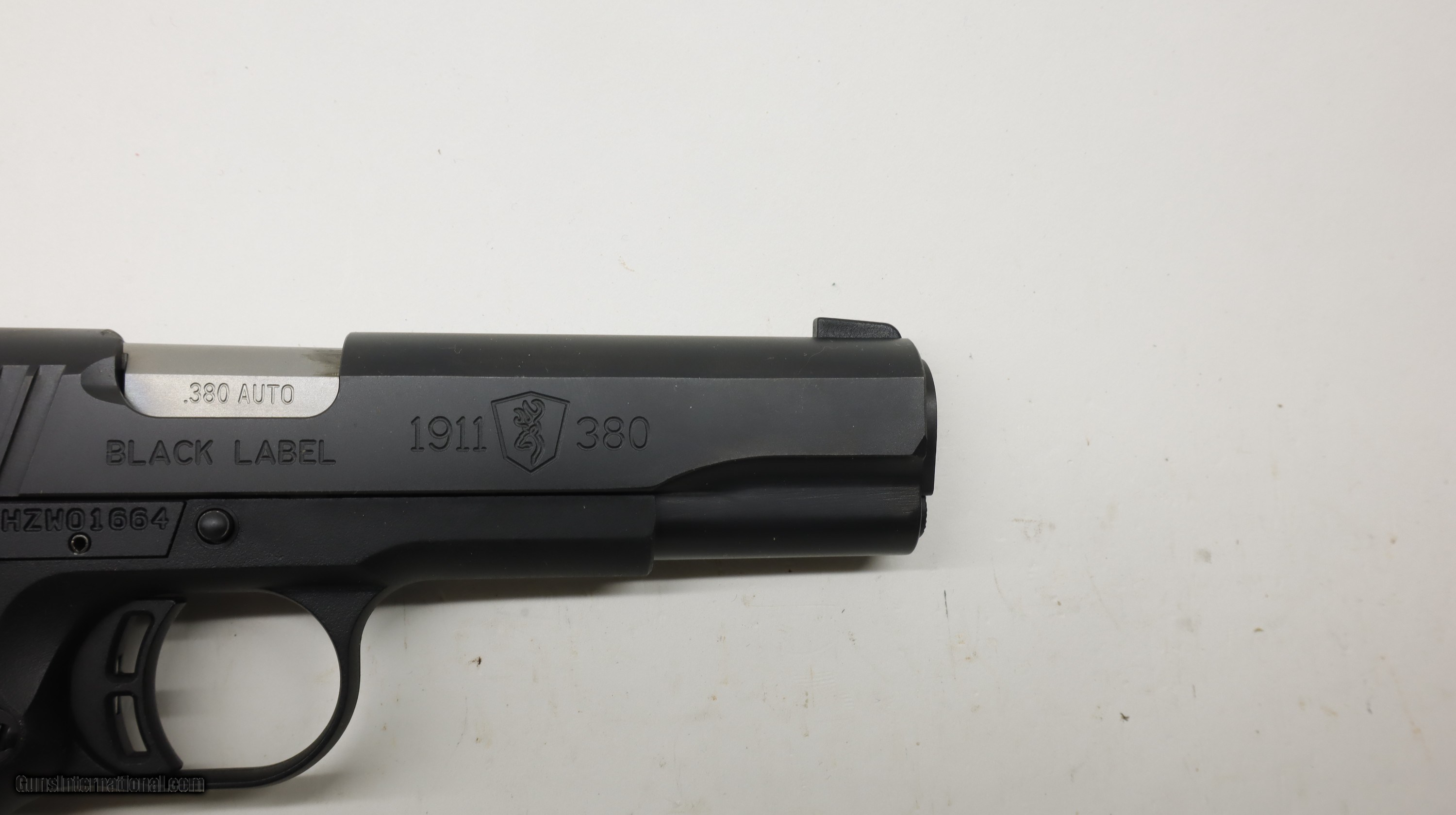 Browning 1911-380 Black Label Full Size 380 ACP, Factory Demo #051904492