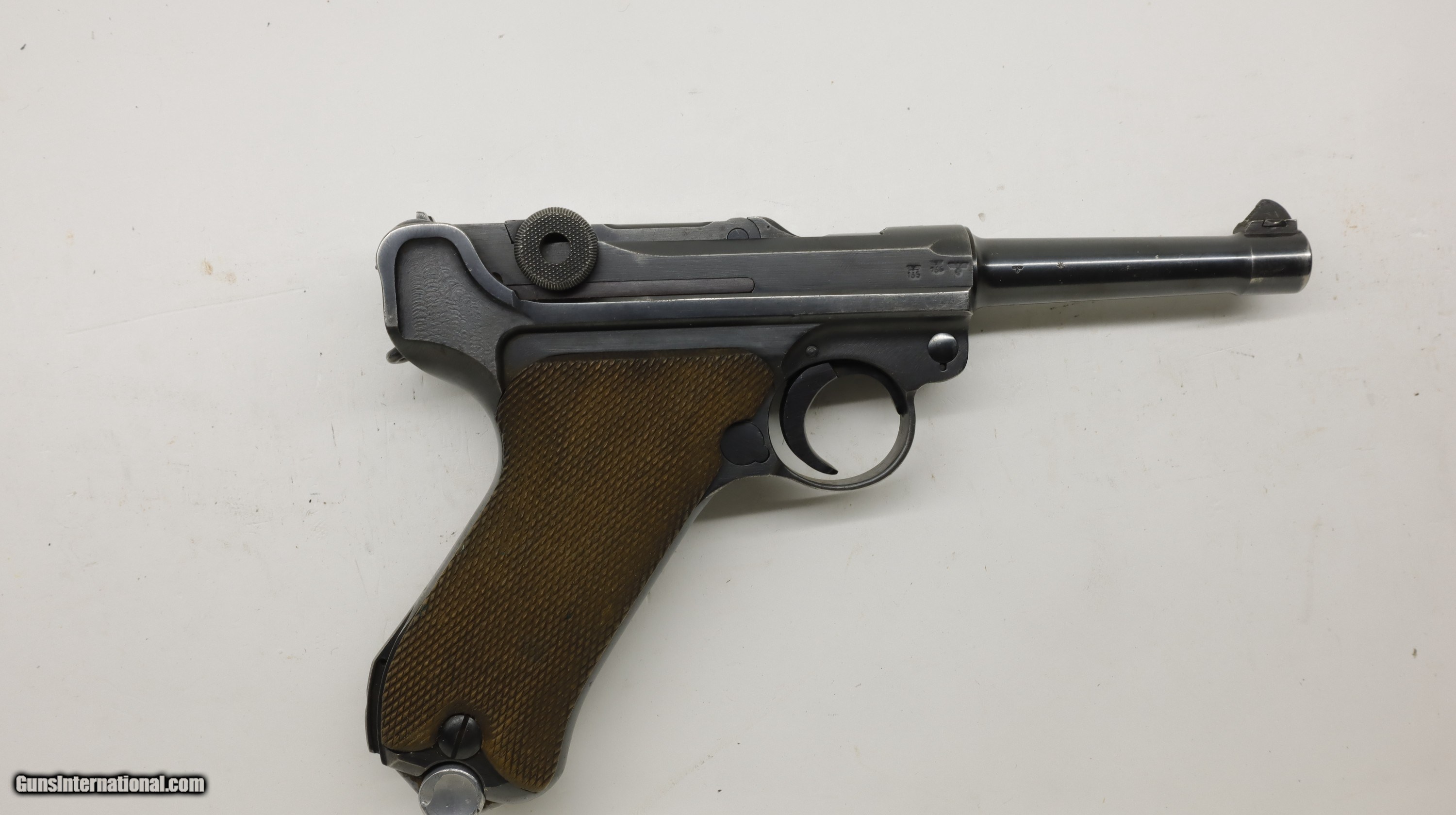 Luger Mauser P08 BYF 42, 9mm, Nazi Marked Black Widow Collector!