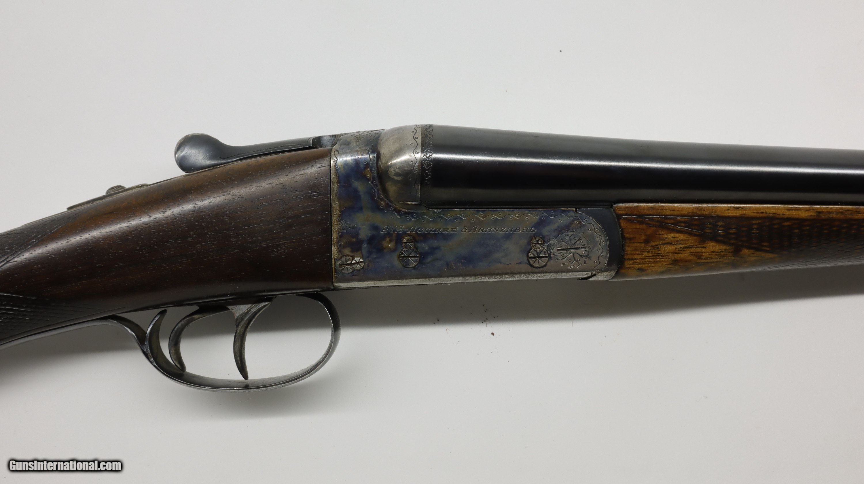 AyA number 3 Boxlock, 20ga, 27" extractors MOD/FULL