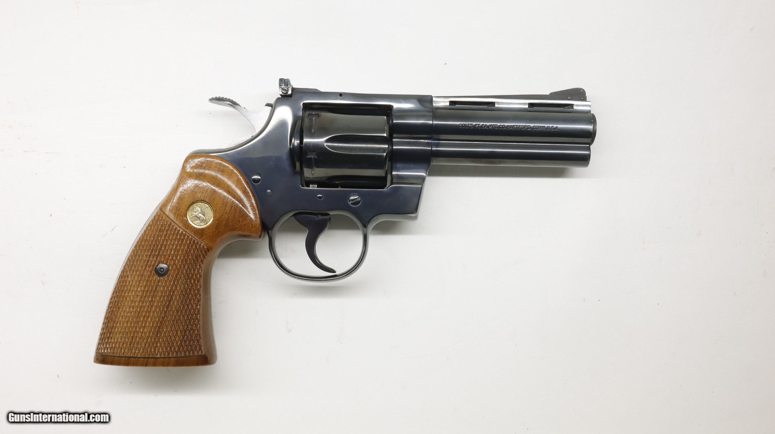 Colt Python 357 Mag, 4" Blue, 1981