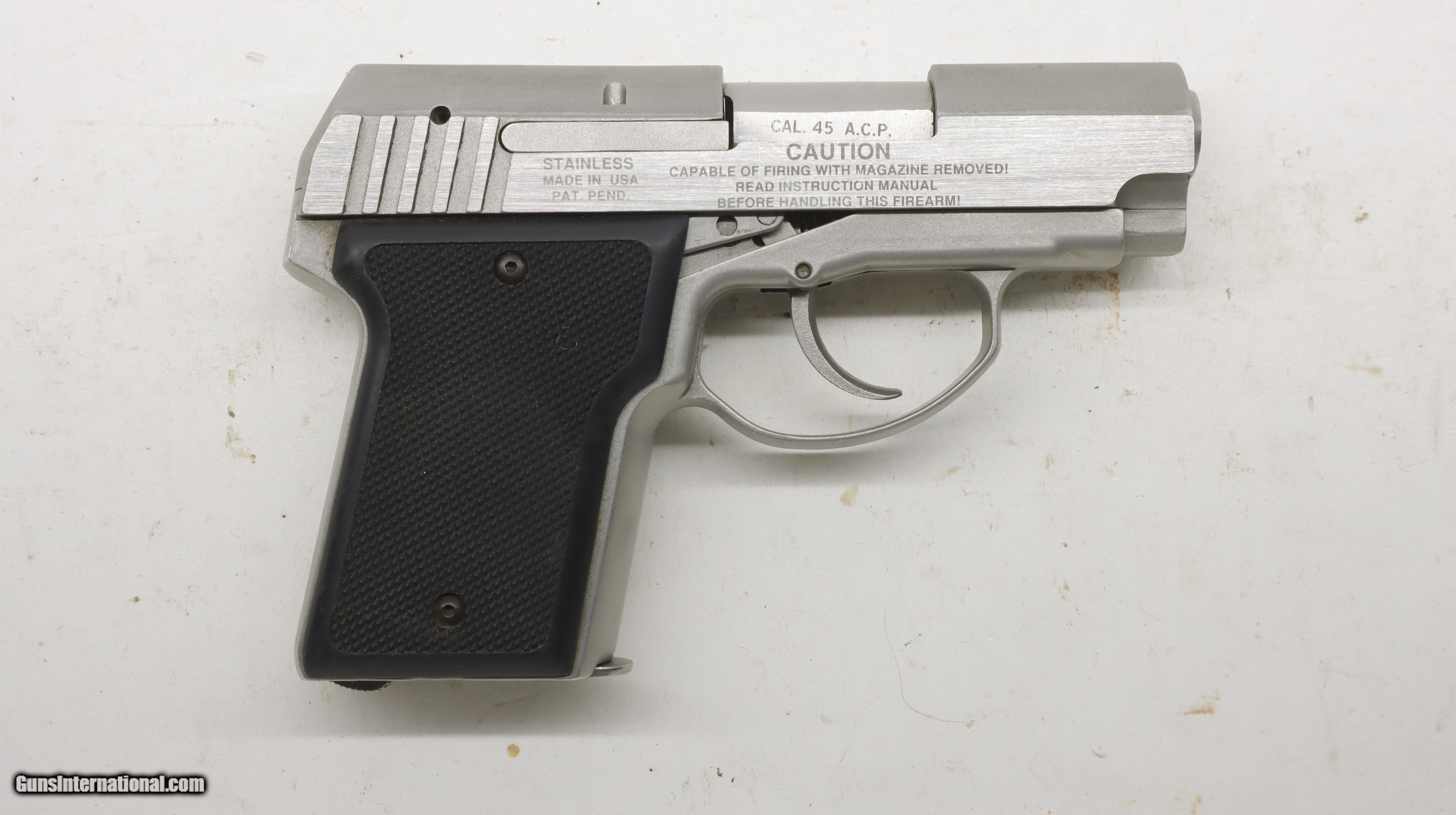 AMT Auto Mag Back up Backup 45 acp Stainless