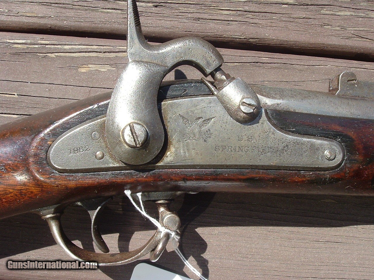 CIVIL WAR MODEL 1861 SPRINGFIELD RIFLE-MUSKET, DATED 1862