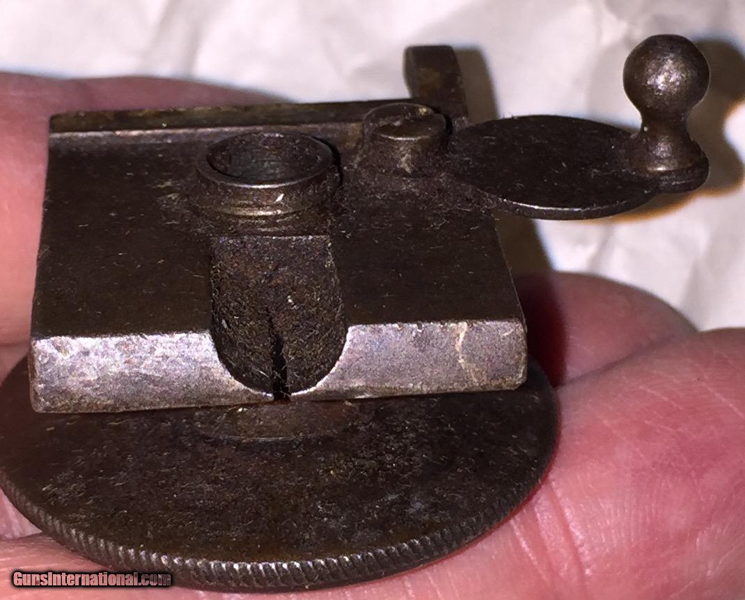 Diopter target sight -rear sight for vintage rifle
